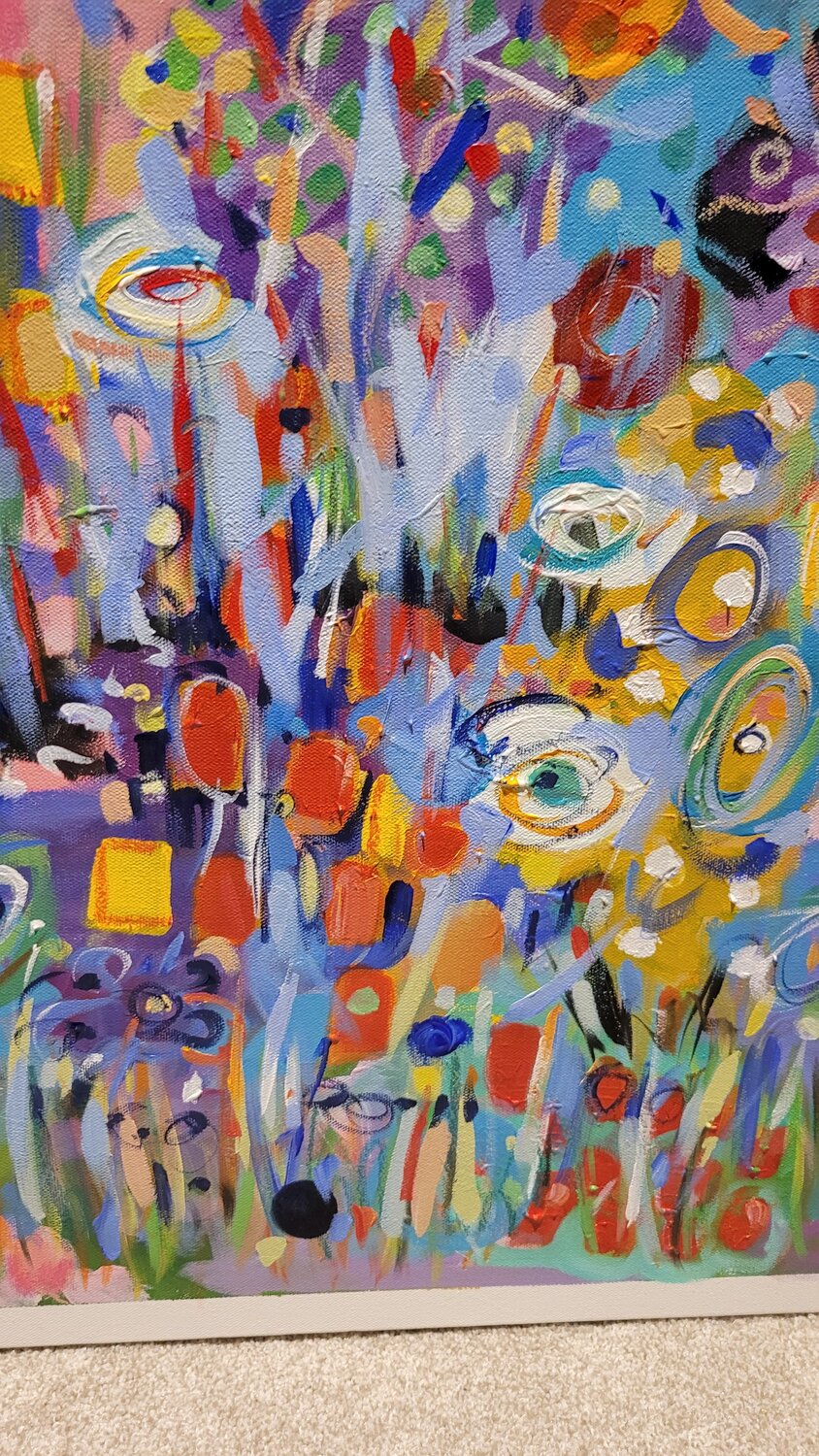 Wandering In Nova Scotia di Sharon Trickett (2022): Pittura a Acrilico ...