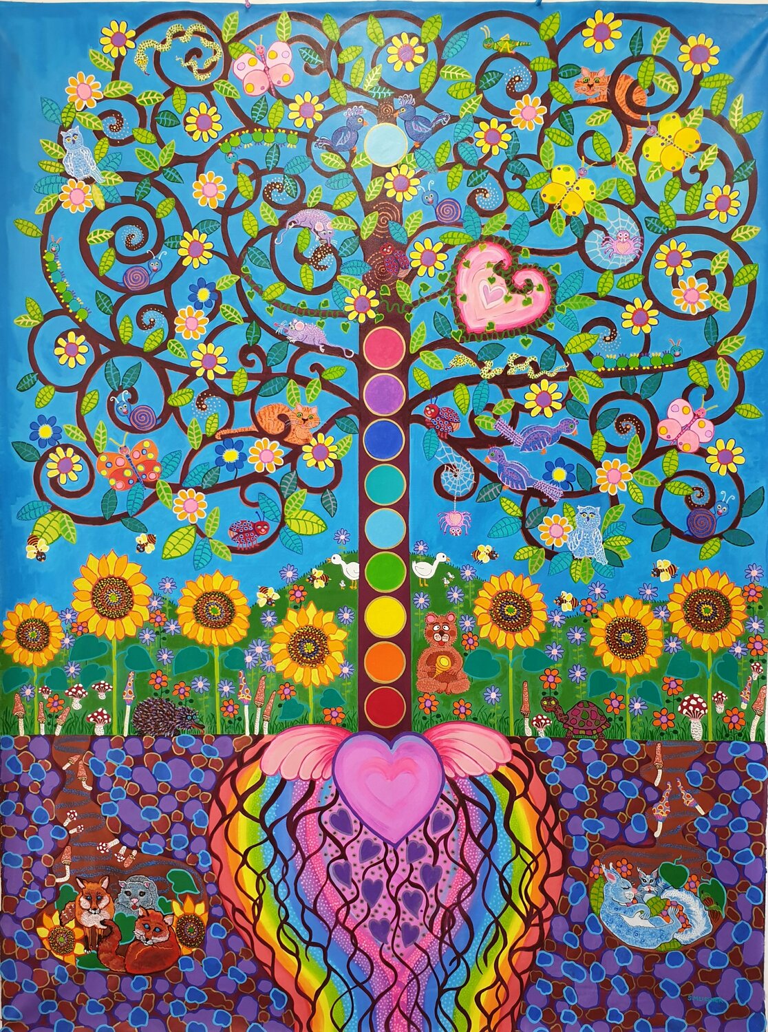 Abstract Art Tree Of Life