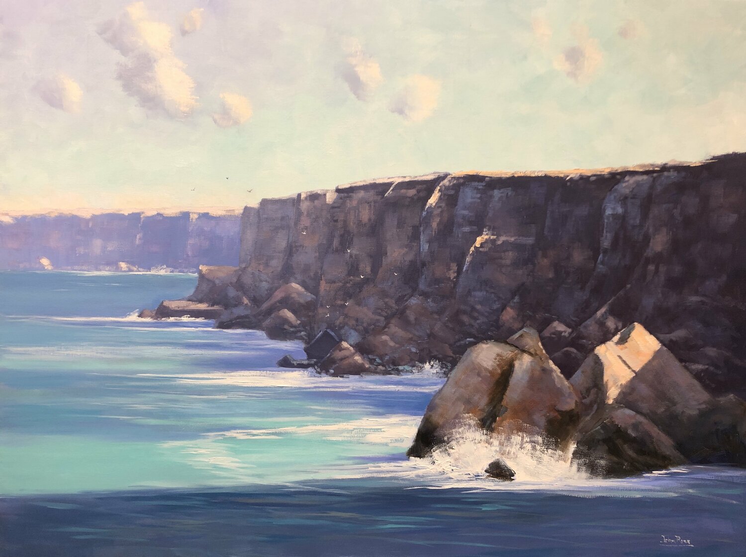 Head Of The Bight by John Rice (2021) : Painting Oil on Canvas - Singulart