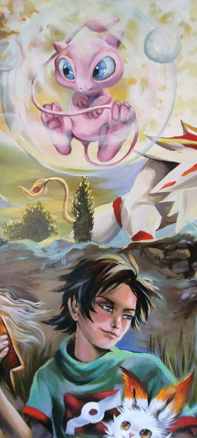 The Last Supper of the Pokémon by Maria Kireev (N.D) : Painting Acrylic ...