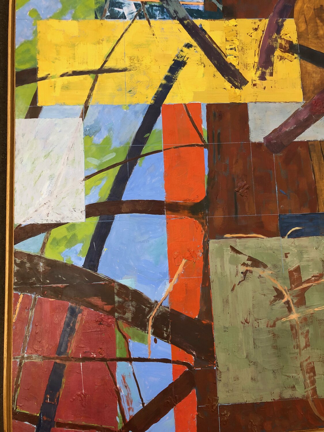 Treeline by Mark Lavatelli (2001) : Painting Wax, Pigments on Synthetic board - Singulart