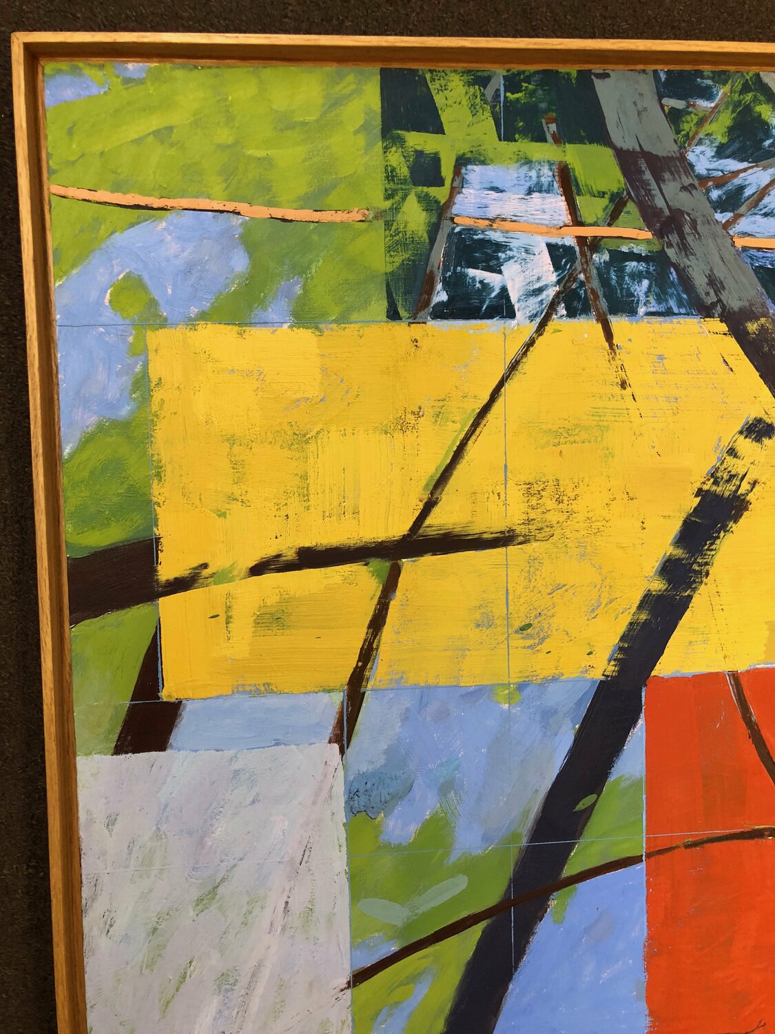 Treeline by Mark Lavatelli (2001) : Painting Wax, Pigments on Synthetic board - Singulart