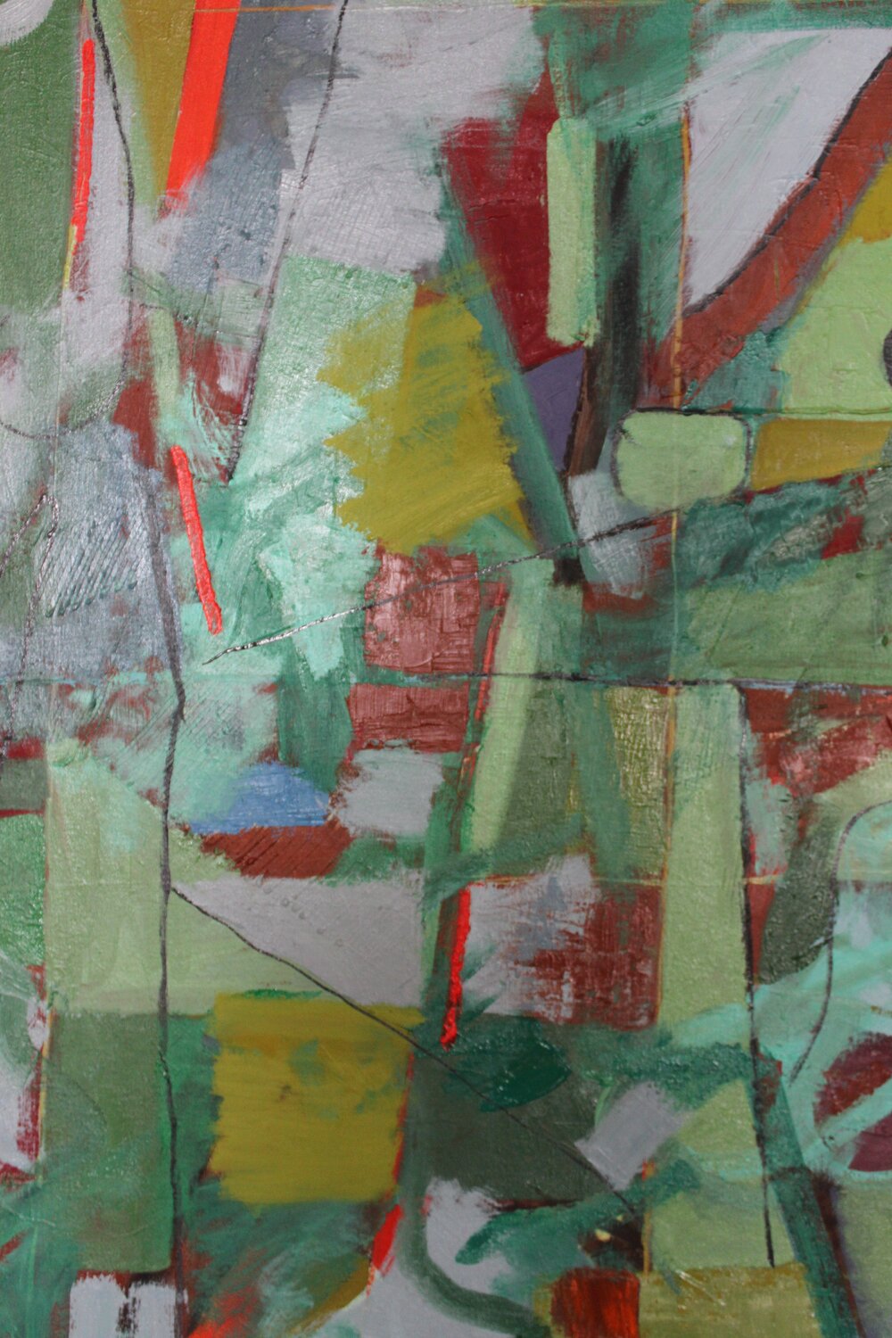 Healed By Green by Mark Lavatelli (2022) : Painting Oil on Canvas - Singulart