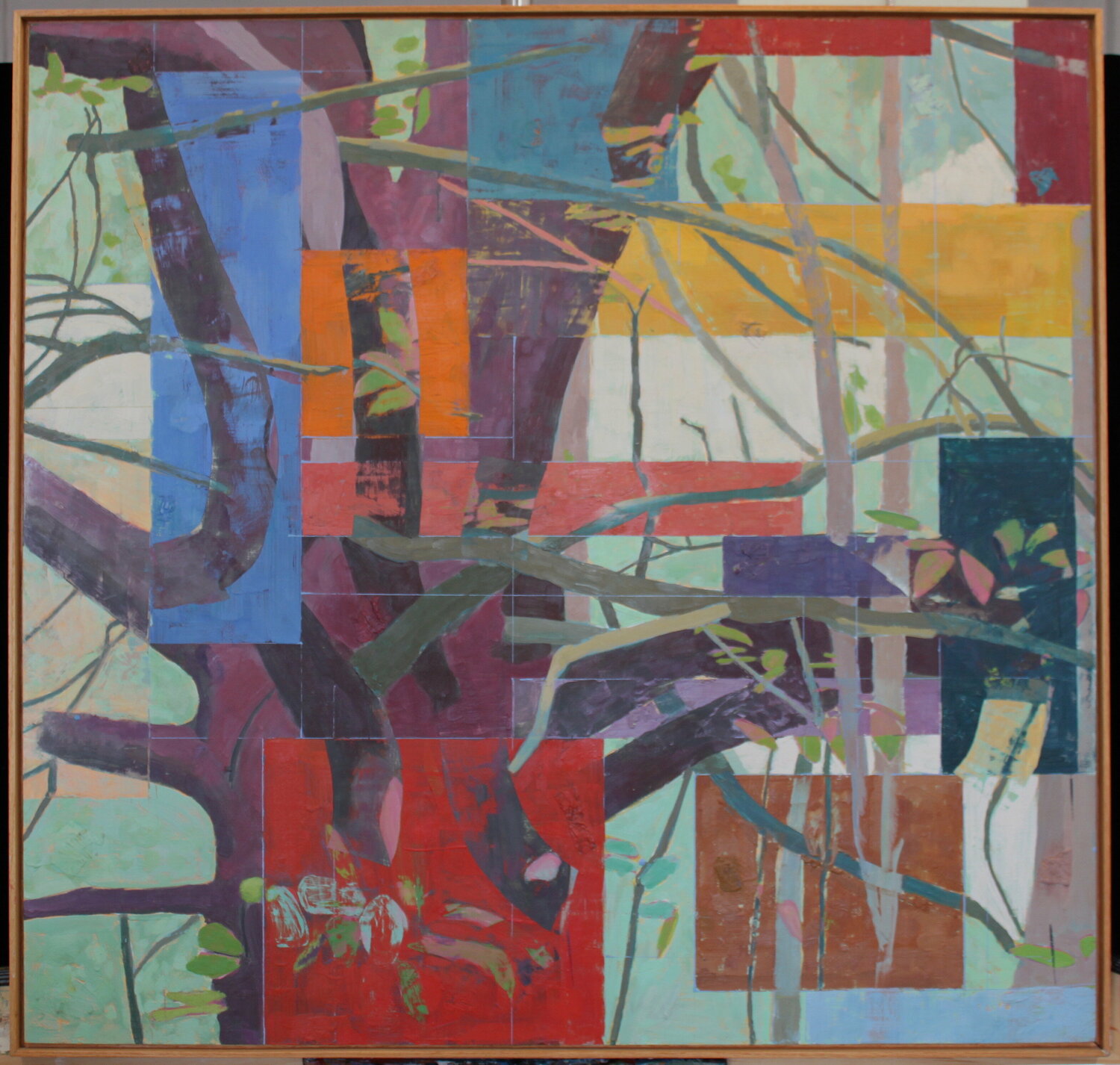 Hub by Mark Lavatelli (2001) : Painting Wax, Pigments on Synthetic board - Singulart