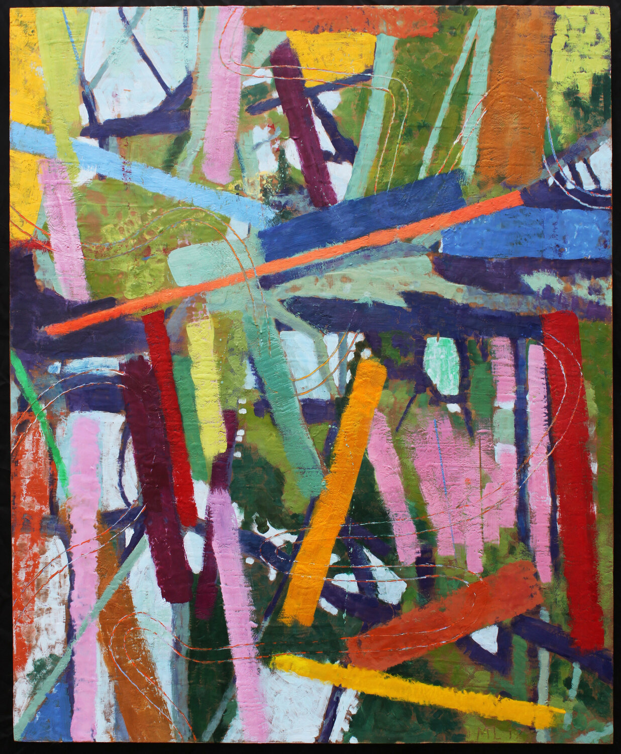 Firehouse by Mark Lavatelli (2017) : Painting Wax, Pigments on Synthetic board - SINGULART