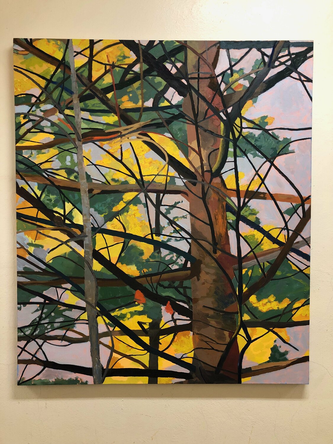 Branchsite #3 by Mark Lavatelli (2000) : Painting Oil on Canvas - Singulart