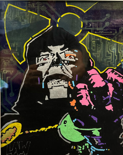 The Creation of Dr. Doom de Law Blank (2023): Pintura Acrílico en Papel ...