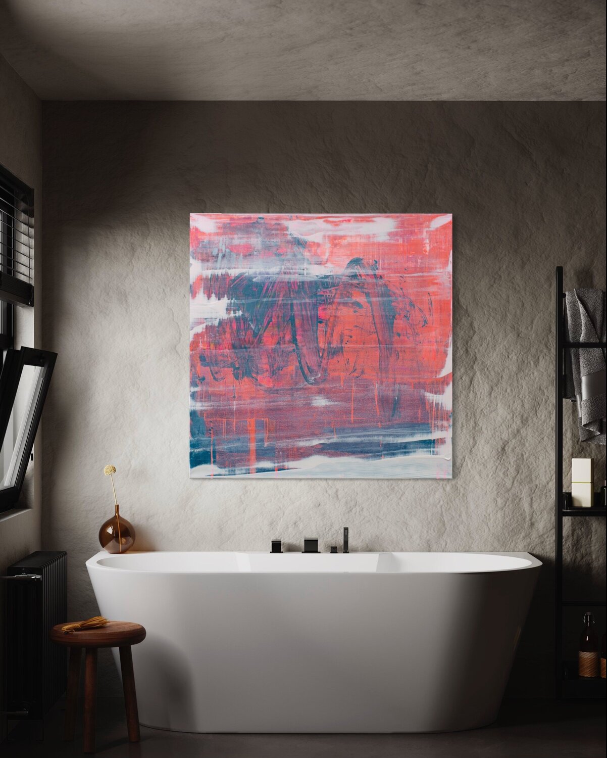 OOOH YES! von Maike Barbara Maier (2023): Malerei Acryl, Öl auf ...