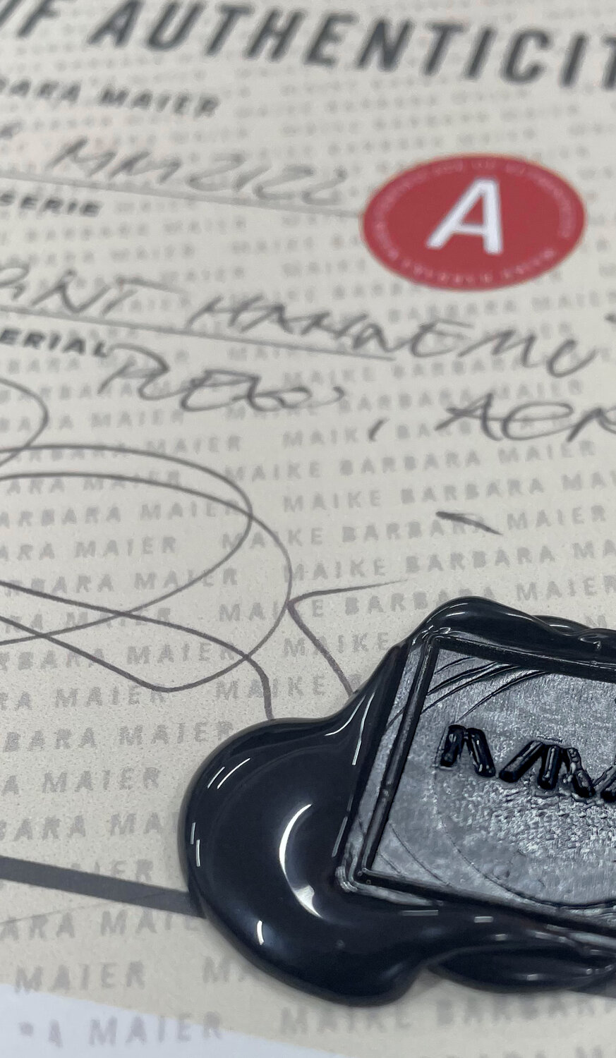 Be What You Desire von Maike Barbara Maier (2023): Malerei Acryl, Öl ...