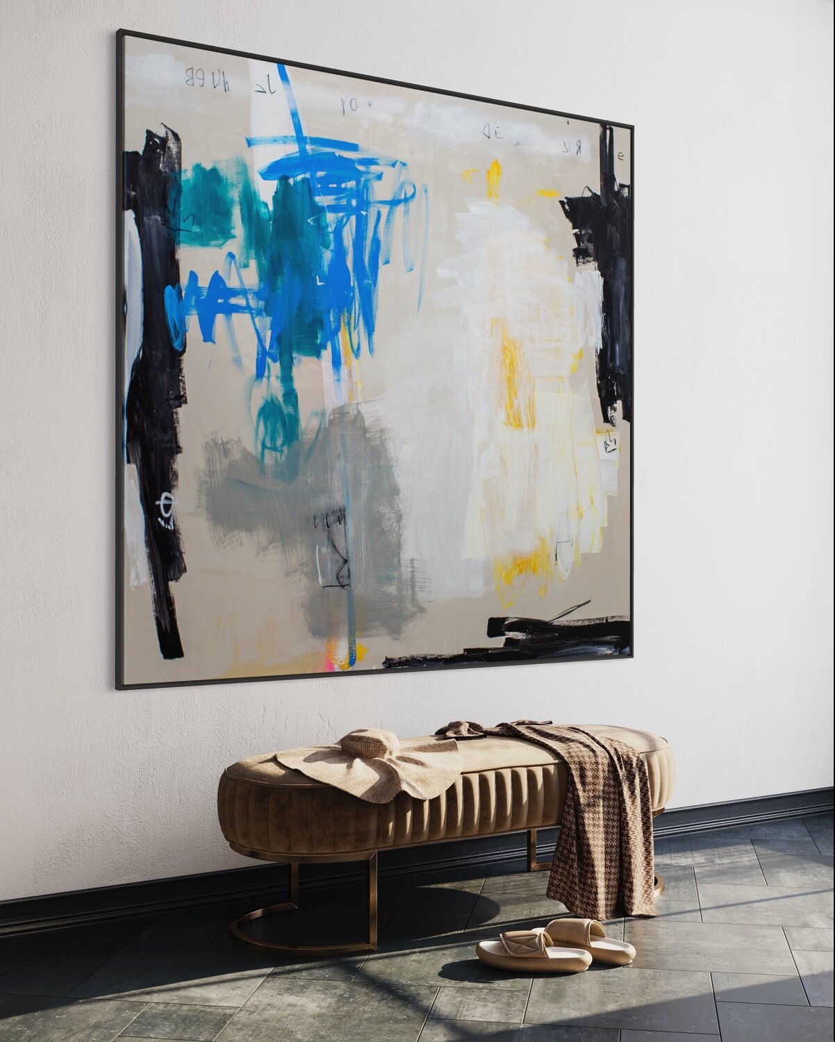 Be What You Desire von Maike Barbara Maier (2023): Malerei Acryl, Öl ...