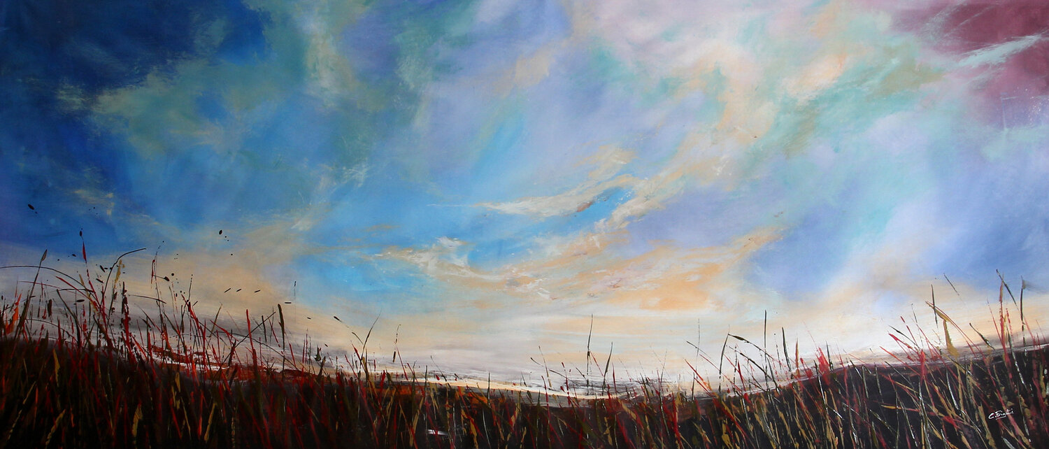 "Aligned" by Cecilia Frigati (2023) : Painting Acrylic on Canvas ...