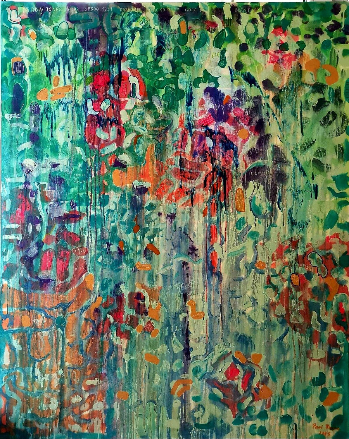 All Colors Matter by Paal Bugen (2015) : Painting Acrylic, Oil on ...