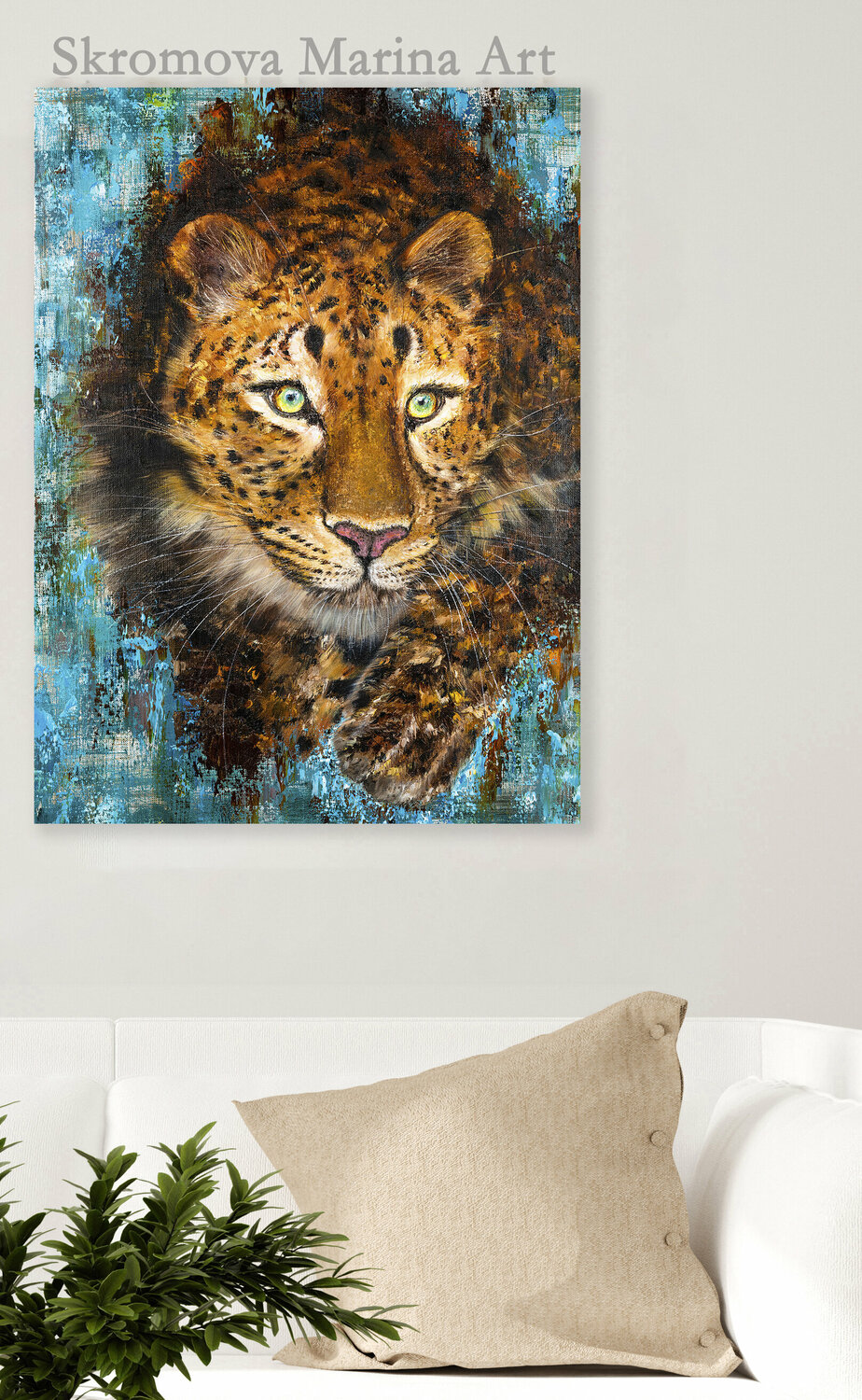 Abstract Wild Animal Paintings