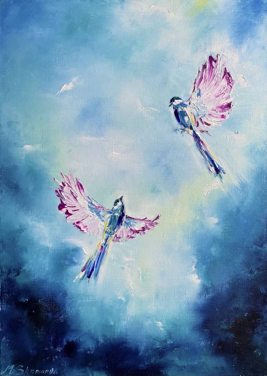 Flying Bird Paintings