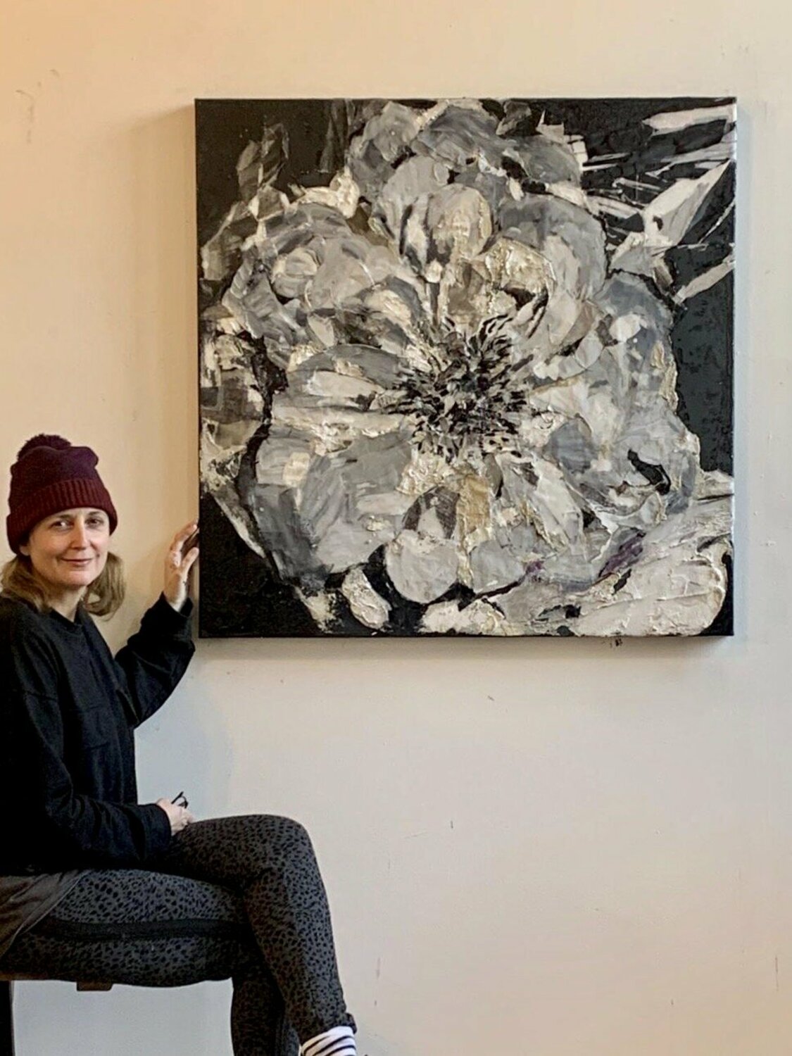 From the shadow by Fleur Deakin (2021) : Painting Acrylic, Oil Pastel ...