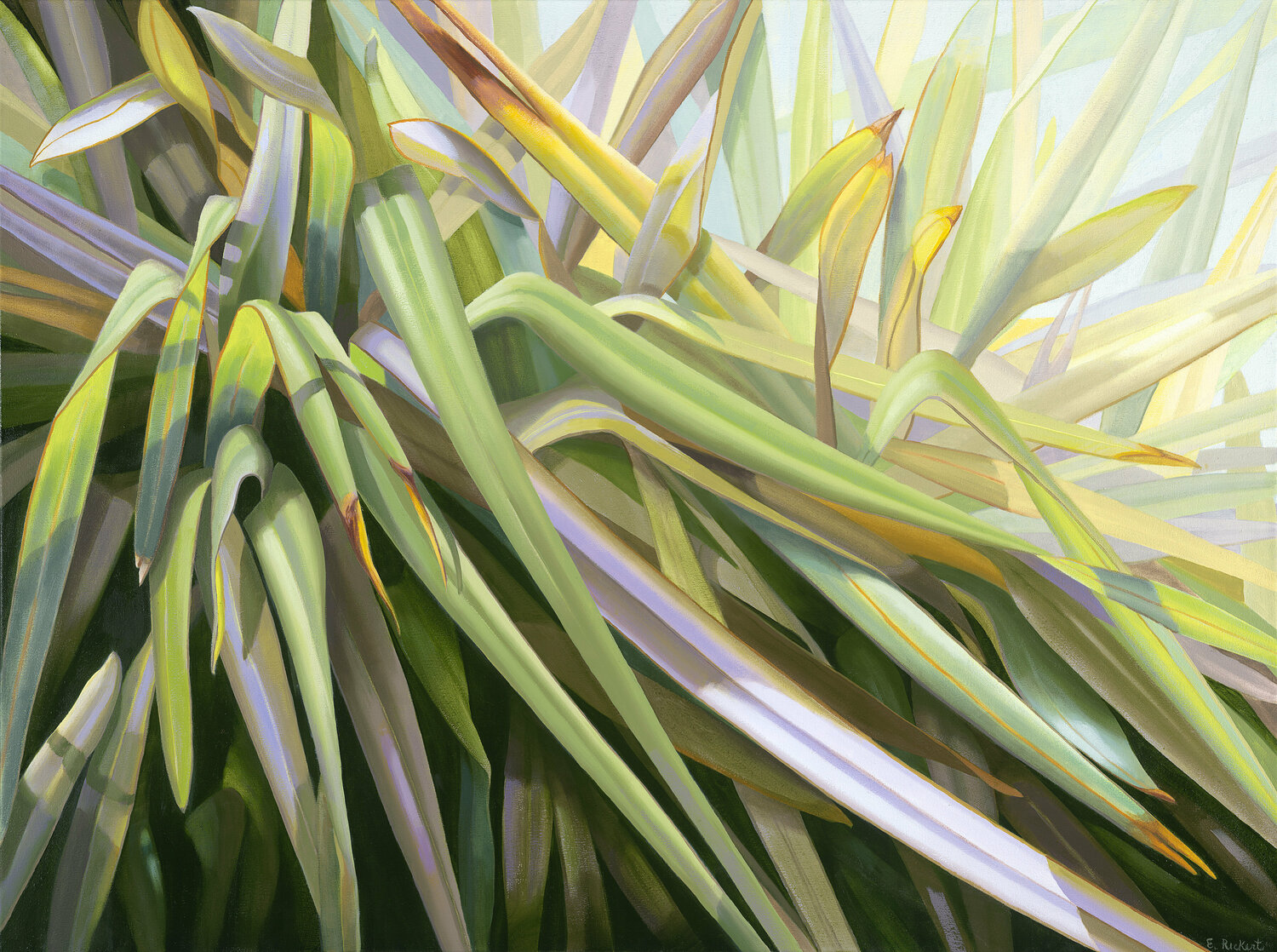 Spreading Joy by Elizabeth Rickert (N.D) : Painting Oil on Canvas ...