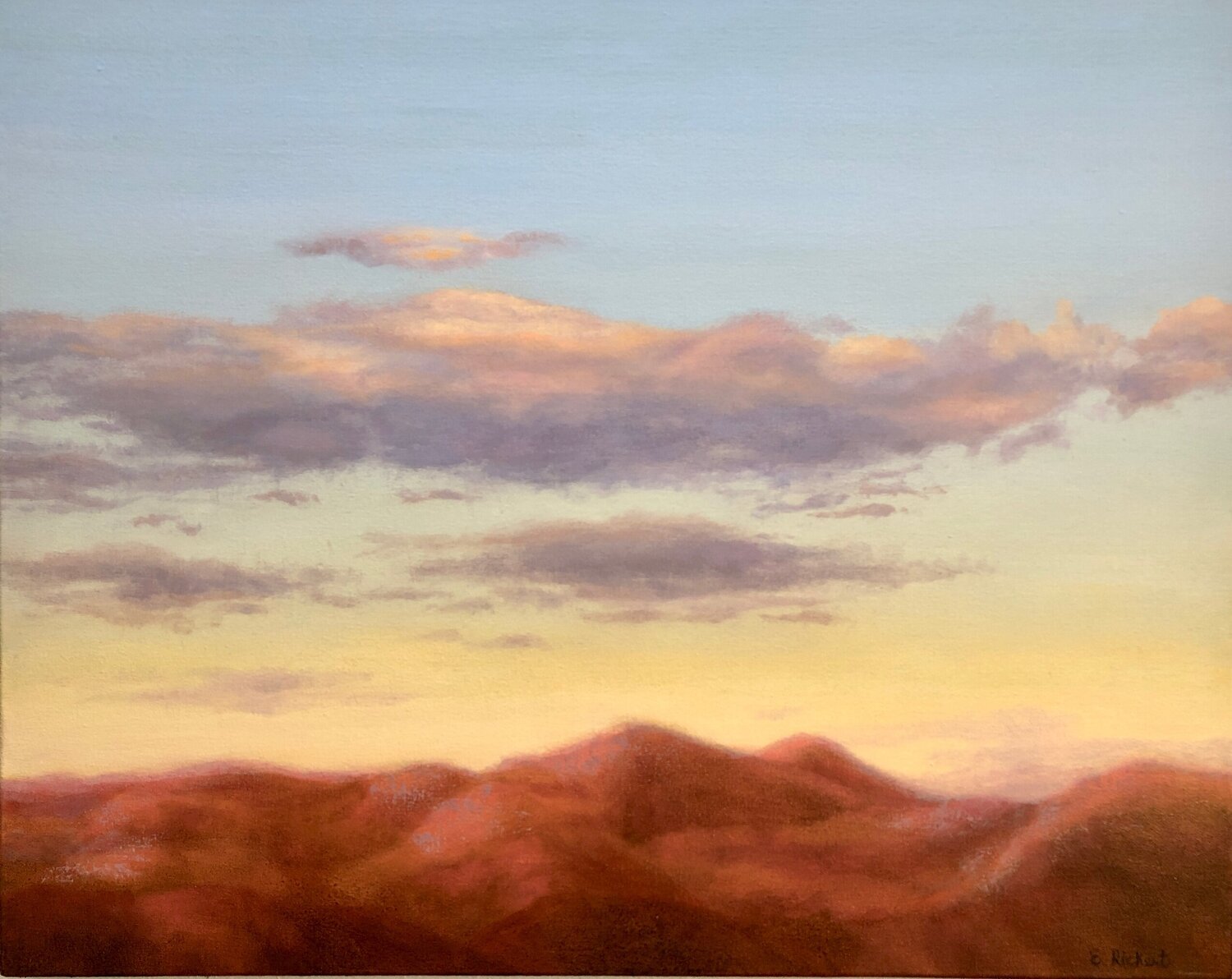 The Gloaming by Elizabeth Rickert (2023) : Painting Oil on Canvas ...