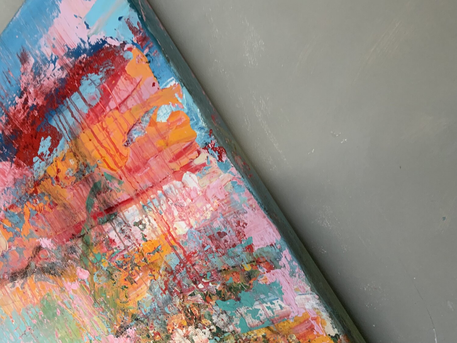 Dynamic door Hennie Van De Lande (2026) : Schilderij Acryl, Waterverf ...