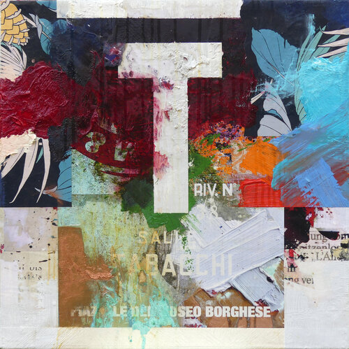 Sali e Tabacchi #15 (Rome) by Peter Vahlefeld (2023) : Painting Acrylic ...