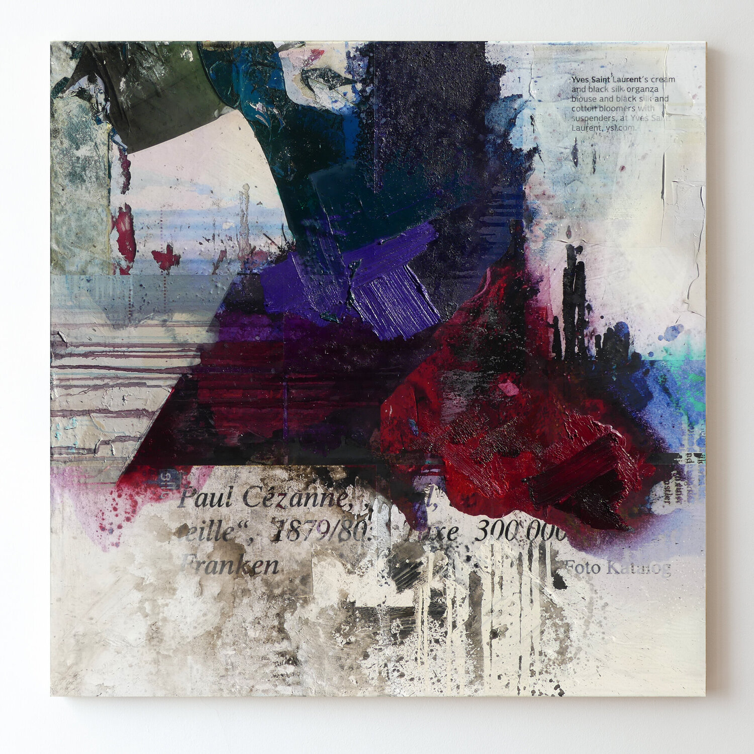 Readymade Painting Cezanne by Peter Vahlefeld (2022) : Painting Acrylic ...