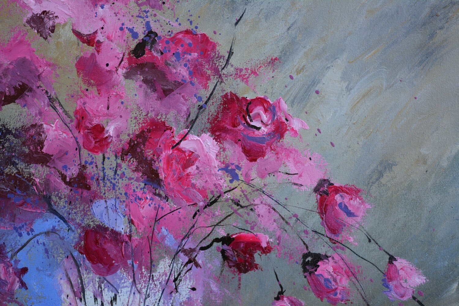 Pink still life 6618 by Pol Ledent (2018) : Painting Oil on Canvas ...