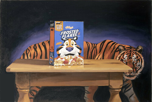 Grrrrreat! by Tom Stiltz (2021) : Painting Oil on Canvas - Singulart