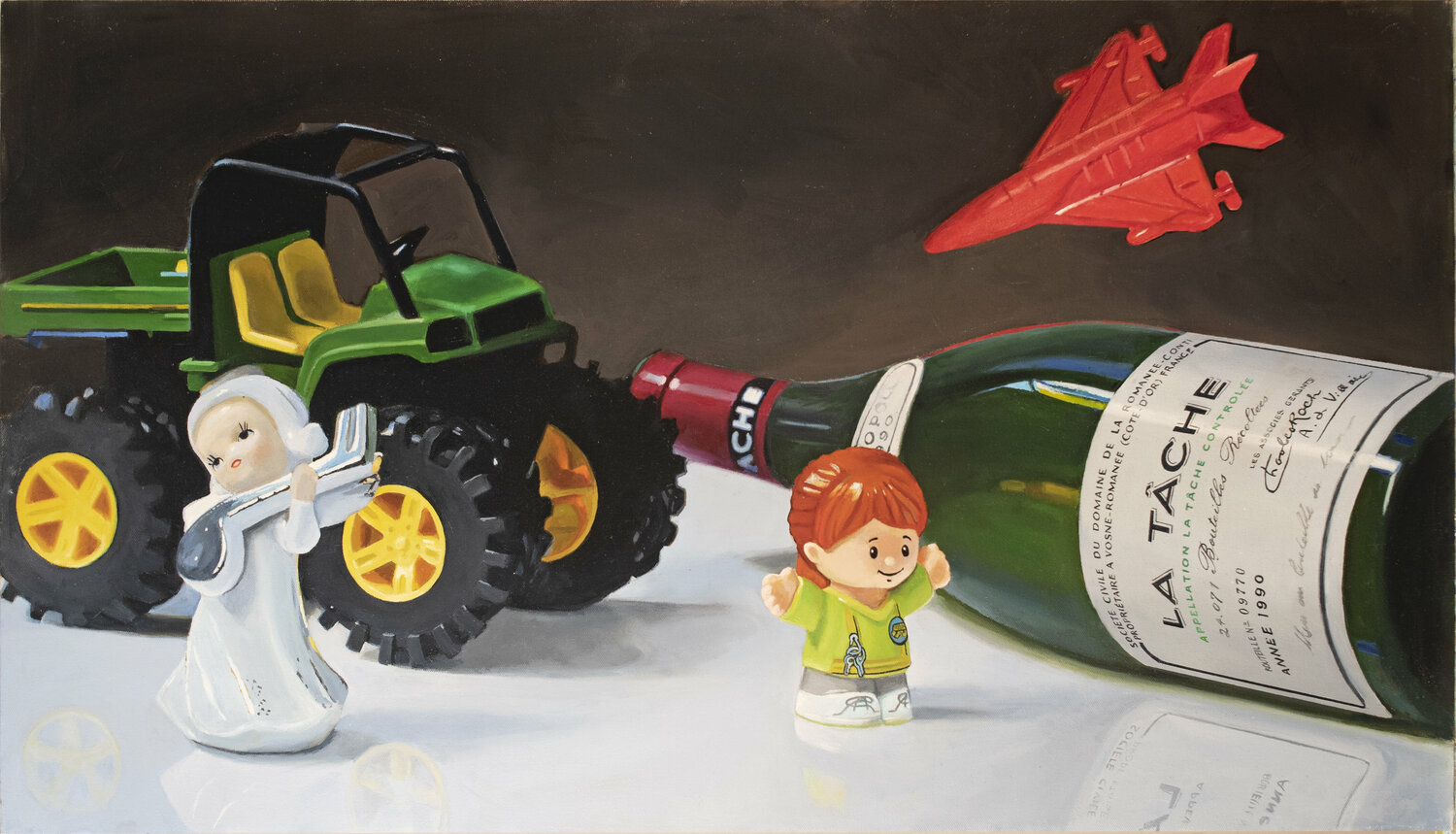 LaTache Nonsense de Tom Stiltz (2019): Pintura Óleo en Lienzo - Singulart