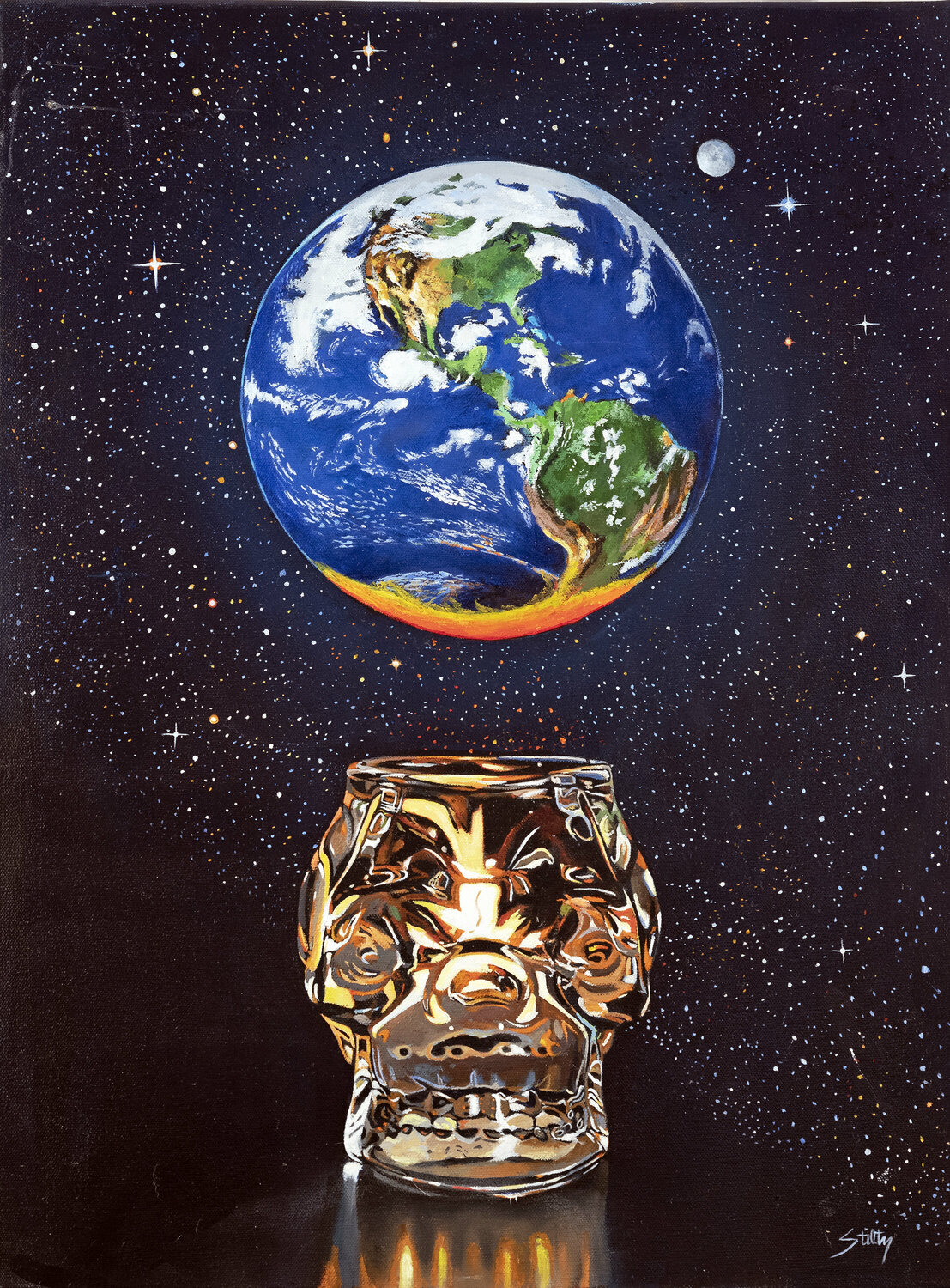 It's the Devil's Doing by Tom Stiltz (2020) : Painting Oil on Canvas ...