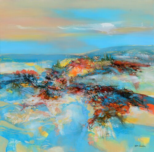 petit matin by jean GODIN (2021) : Painting Acrylic on Canvas - Singulart