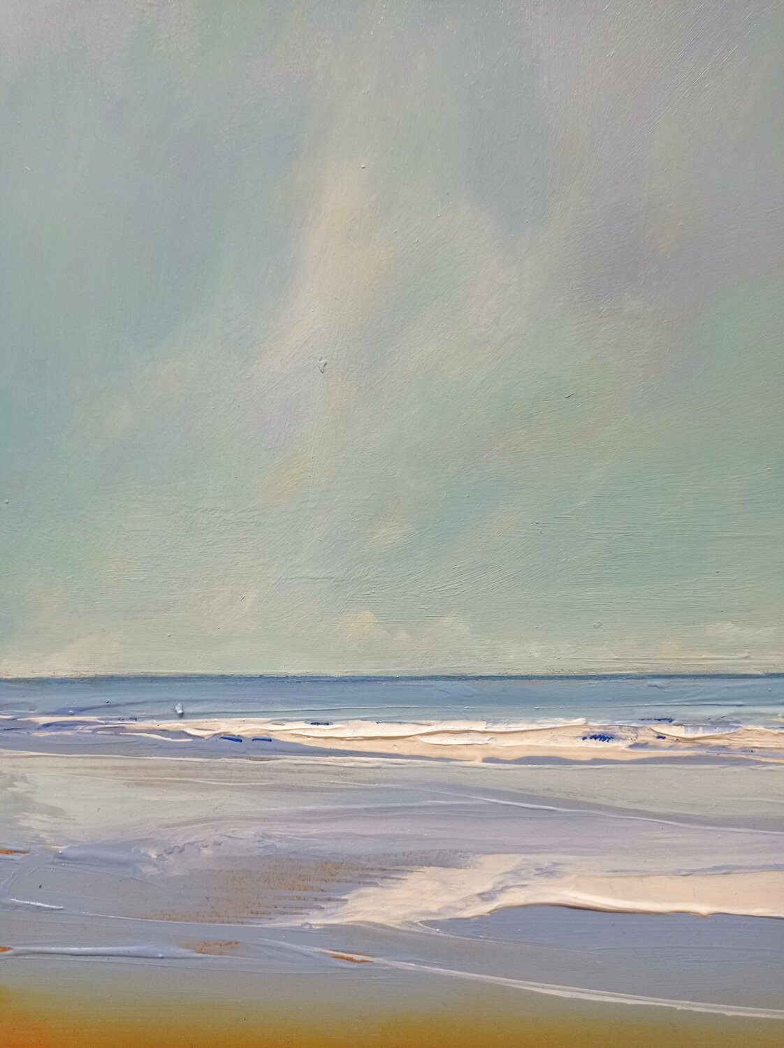 Spiaggia by Sebastiano Plutino (2021) : Painting Oil on Wood - Singulart