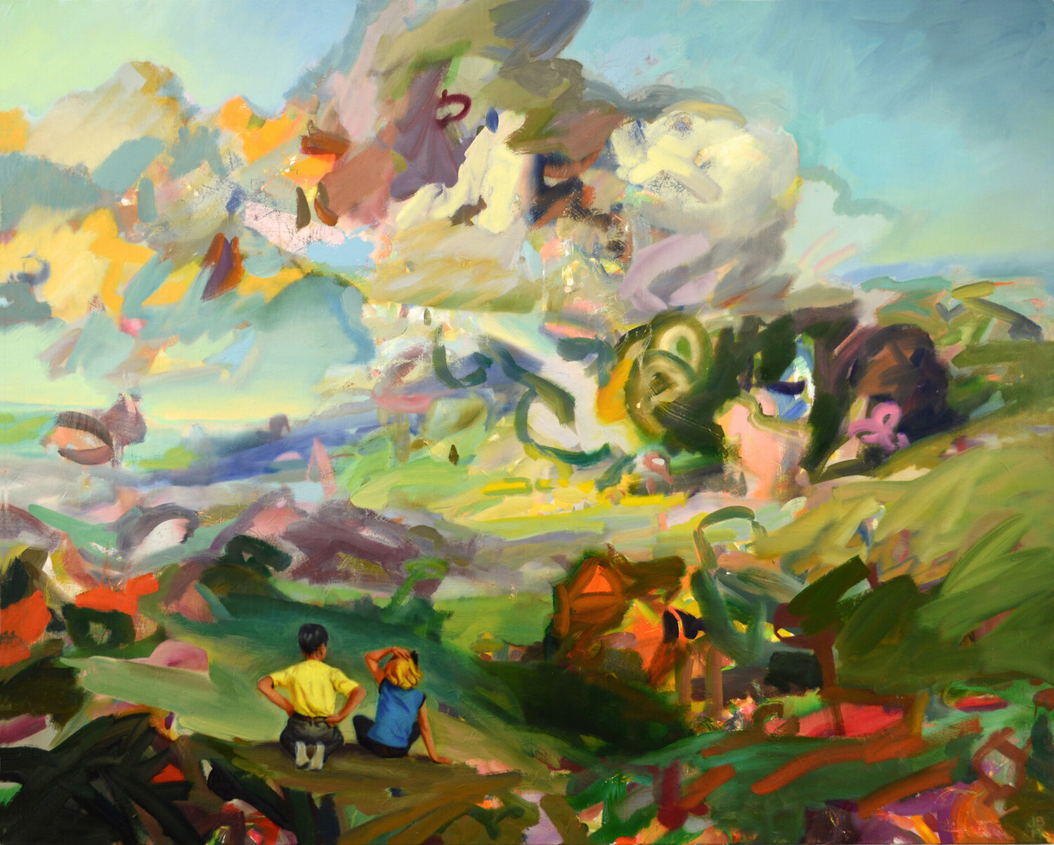 Landscape with Dick & Jane In Disbelief by Jeffrey Beauchamp (2019 ...