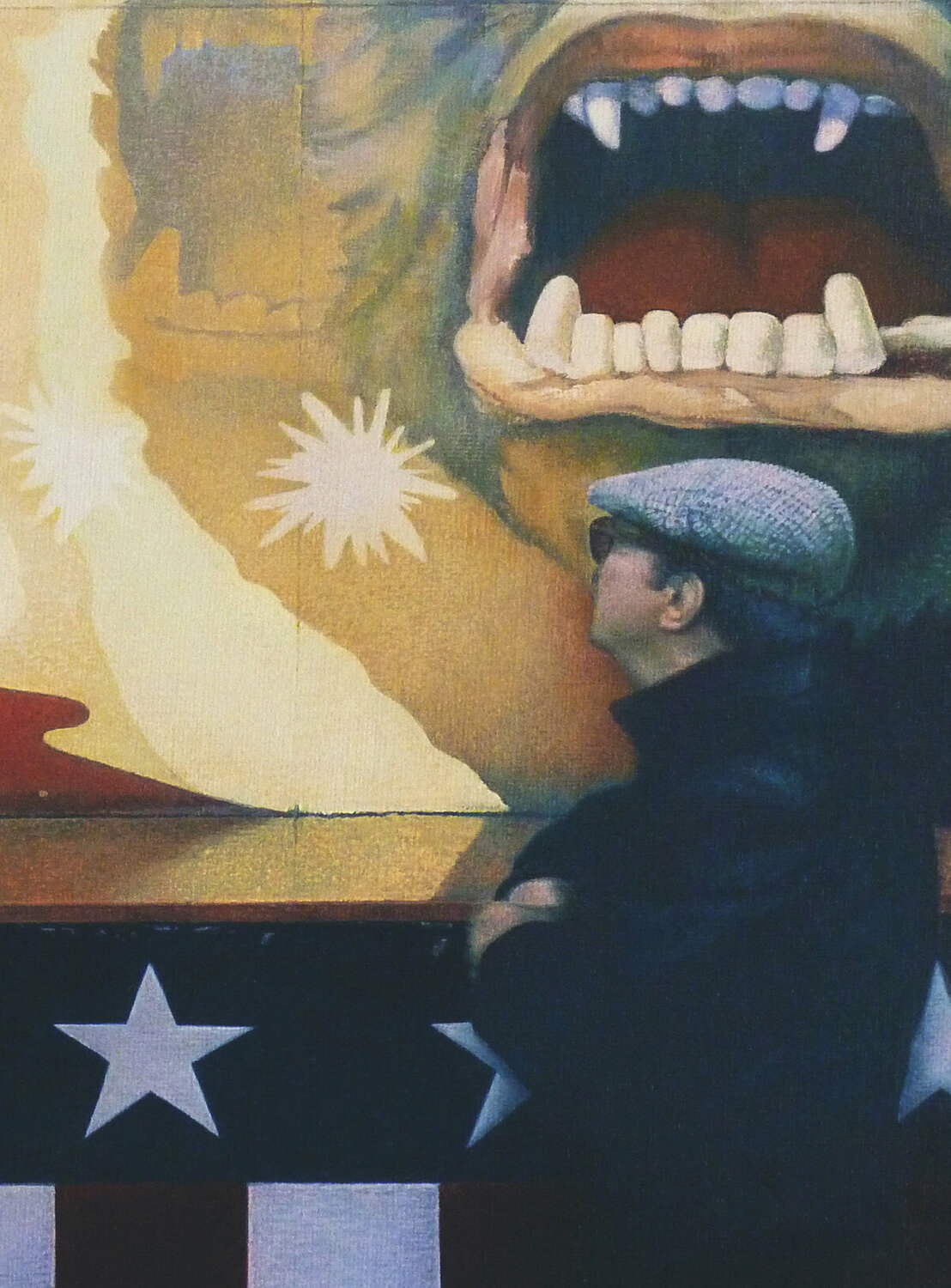 Adèle et la bête by Charlie Bobo (2013) : Painting Oil on Canvas ...