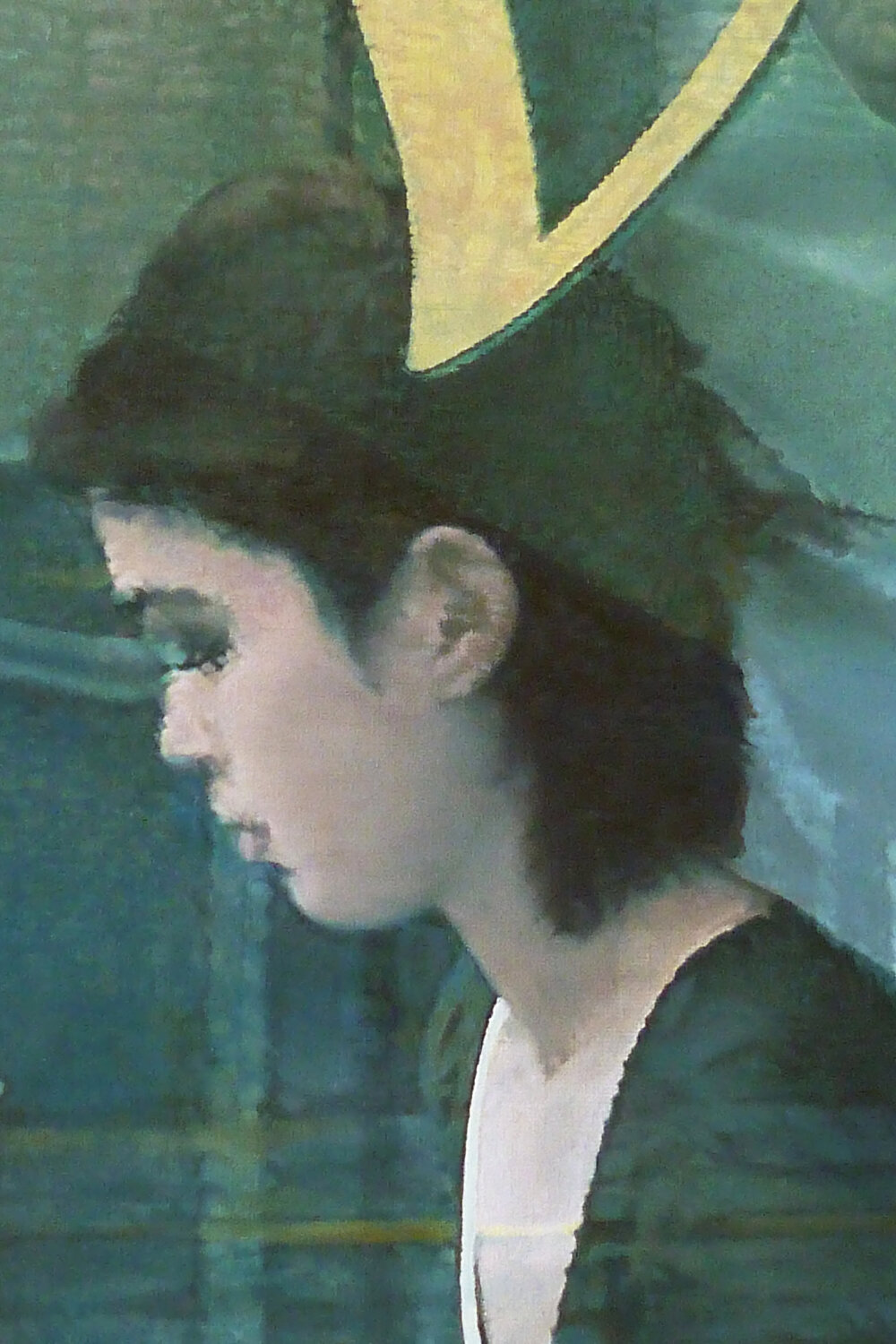 Agathe enluminée by Charlie Bobo (2022) : Painting Oil on Canvas ...