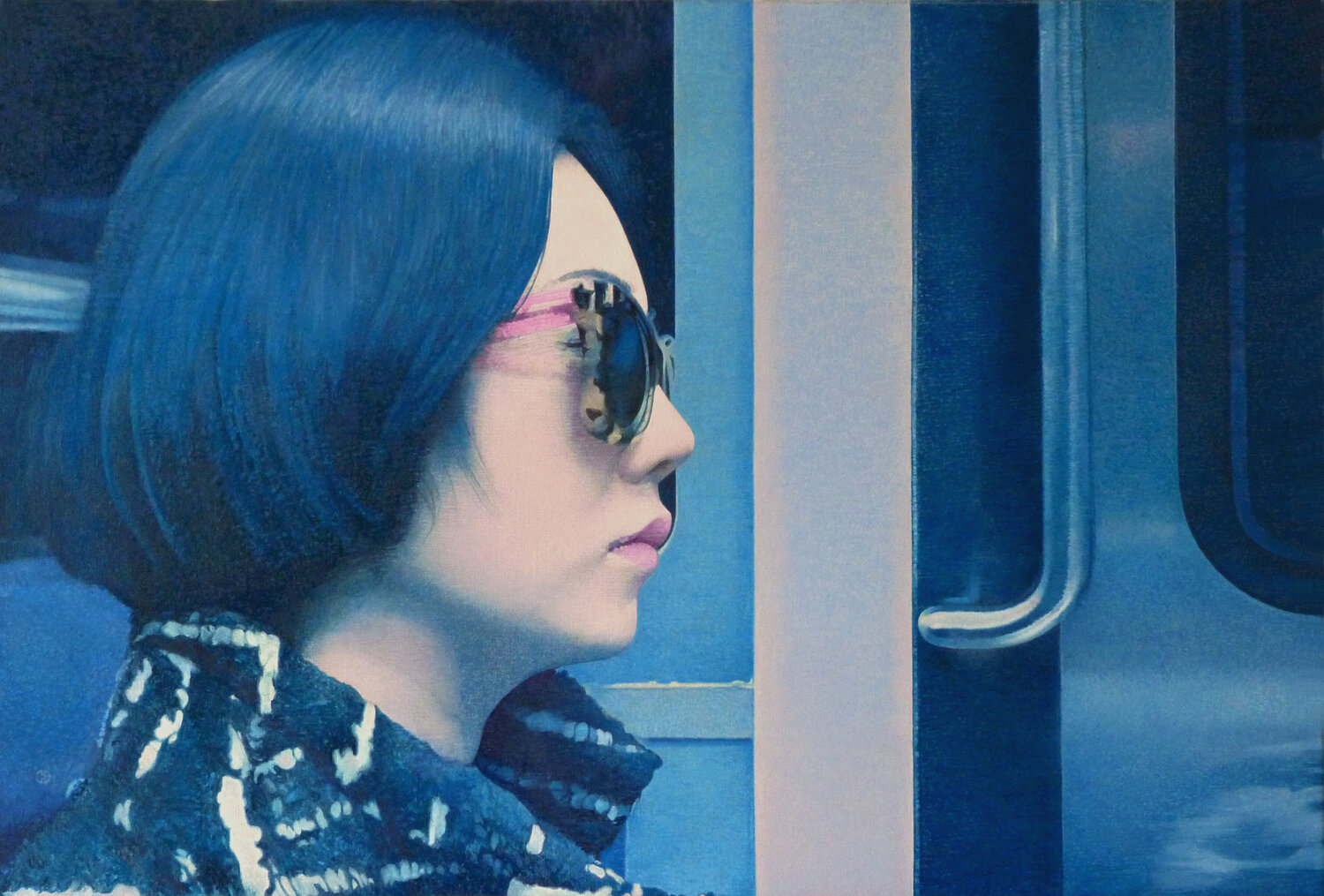 Miss Quinacridone by Charlie Bobo (2022) : Painting Oil on Canvas ...