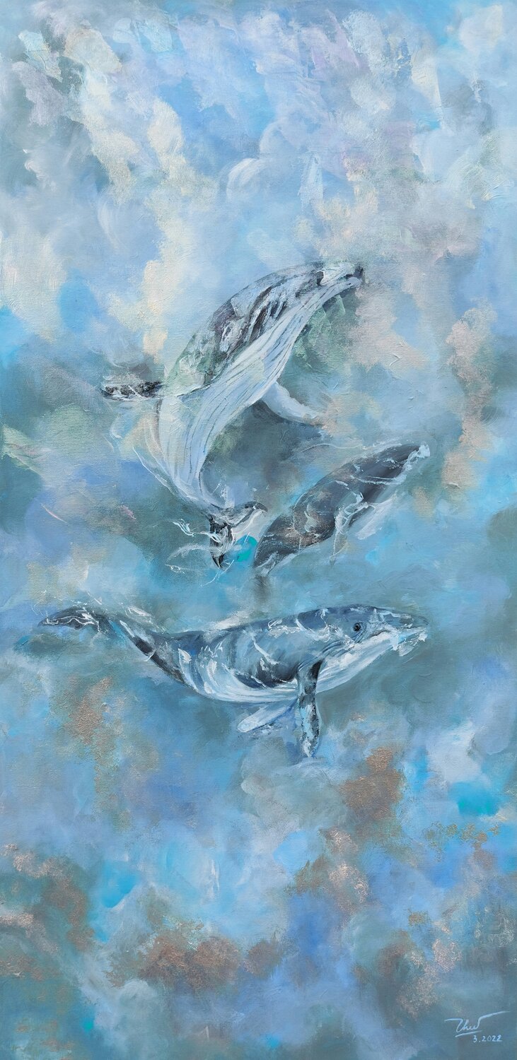 Harmony by Thu Nguyen (2022) : Painting Acrylic on Canvas - Singulart