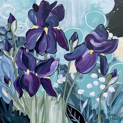 A Midsummer Night's Dream by Mandy Martin (2022) : Painting Acrylic on ...