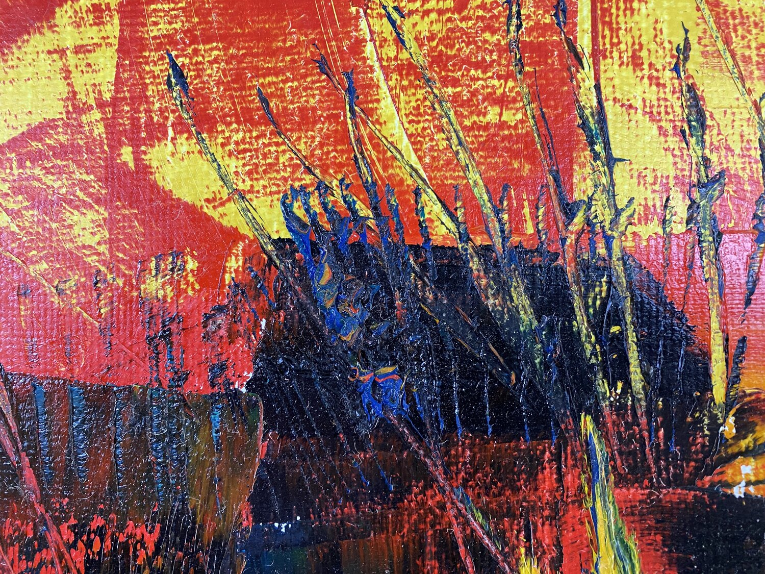 Paesaggio 175 by Antonio Perilli (2020) : Painting Oil on Canvas ...