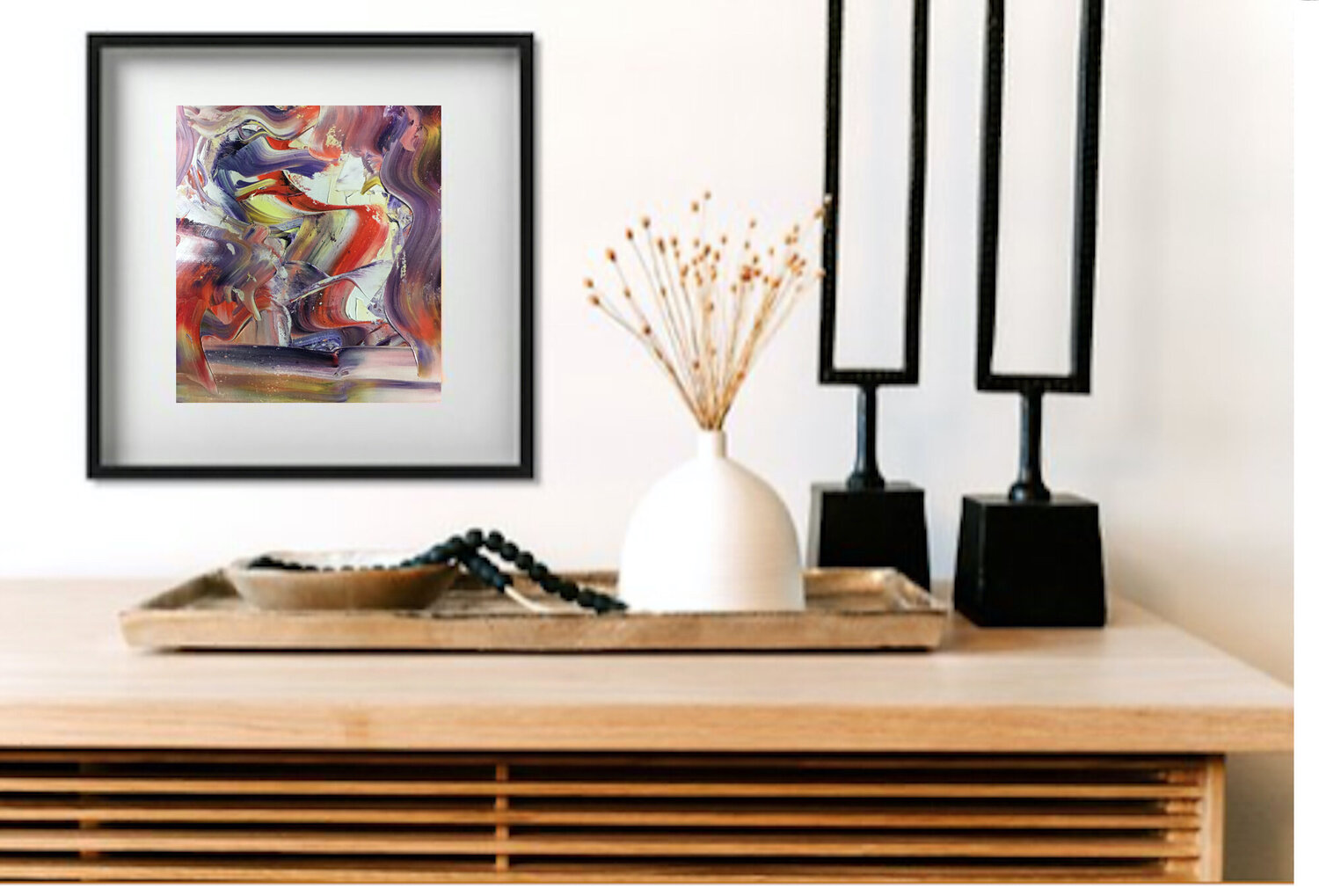 Dinamismo plastico cromatico 4 by Antonio Perilli (2021) : Painting Oil ...