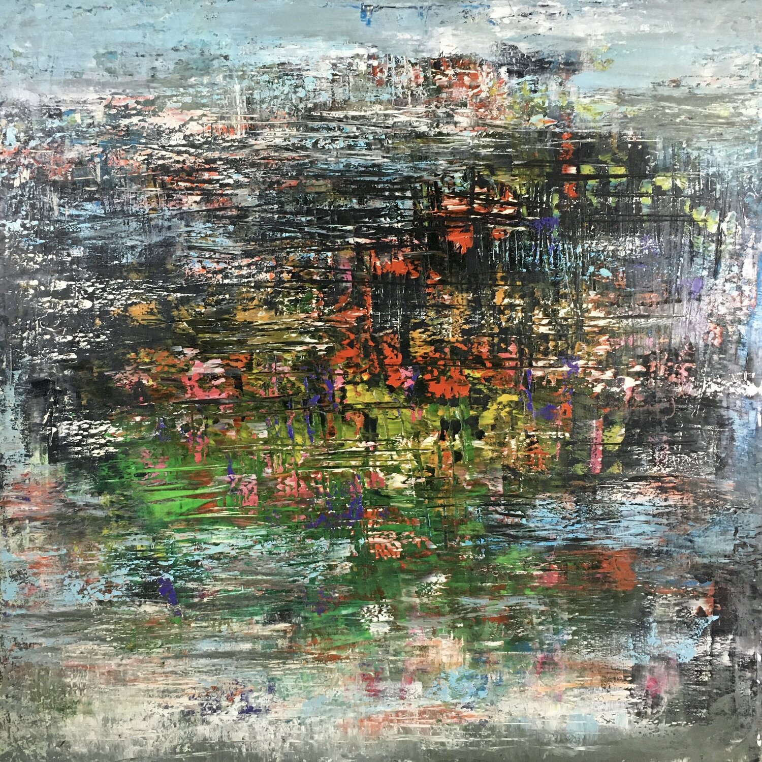 Paesaggio 8 by Antonio Perilli (2014) : Painting Oil on Canvas - Singulart