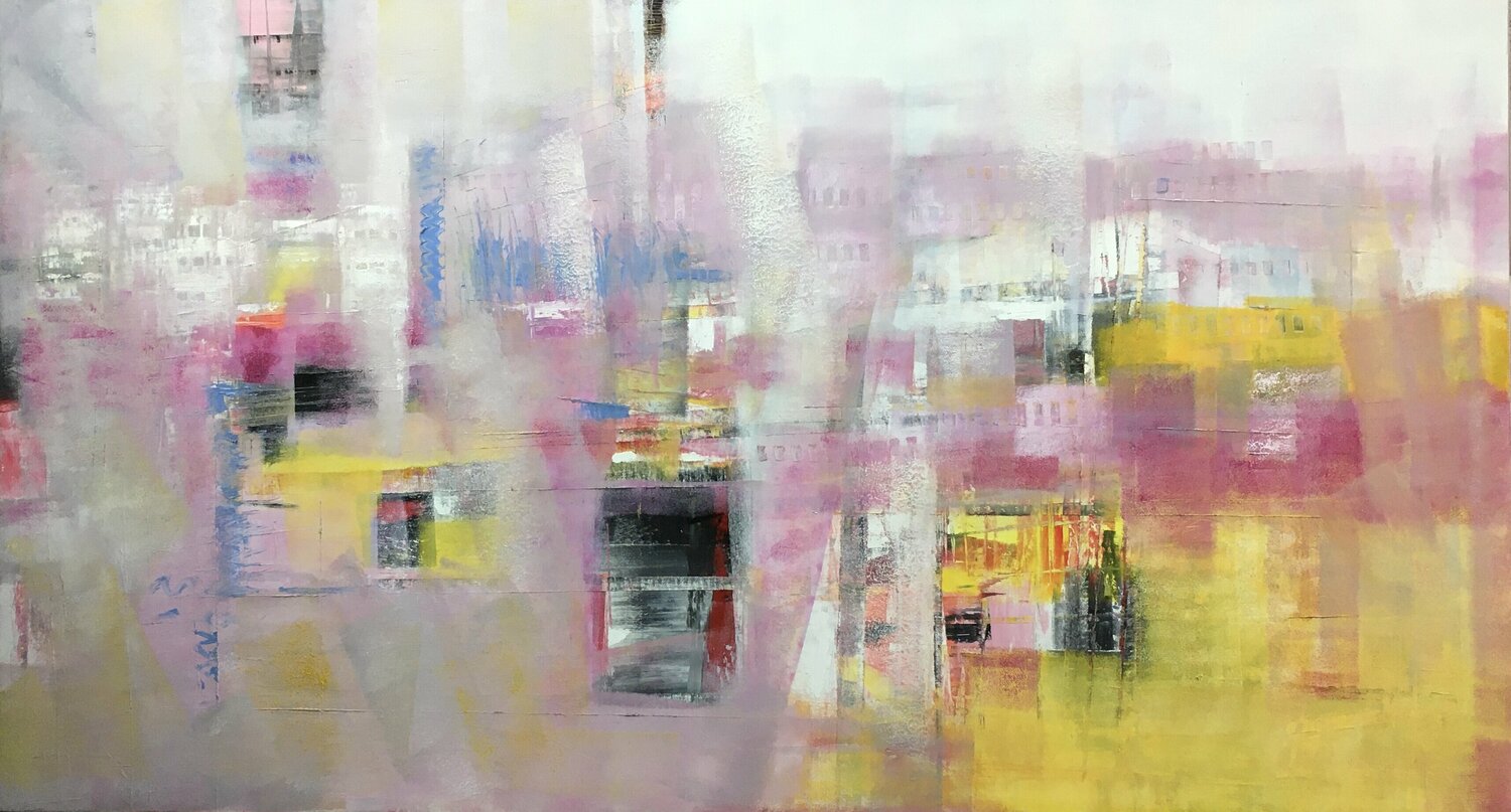 Paesaggio urbano 26 by Antonio Perilli (2021) : Painting Oil on Canvas ...