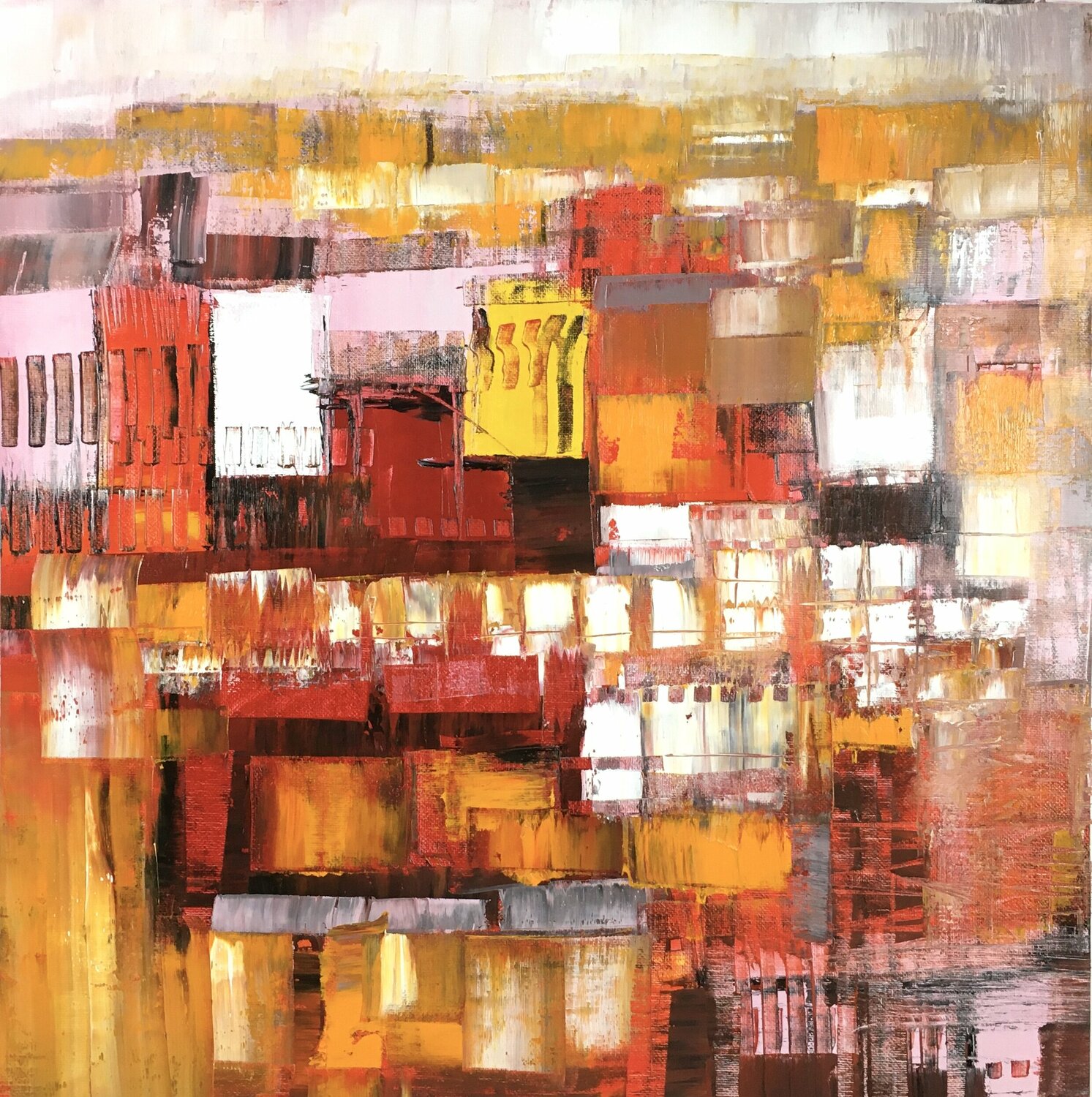 Paesaggio urbano 18 by Antonio Perilli (2021) : Painting Oil on Canvas ...