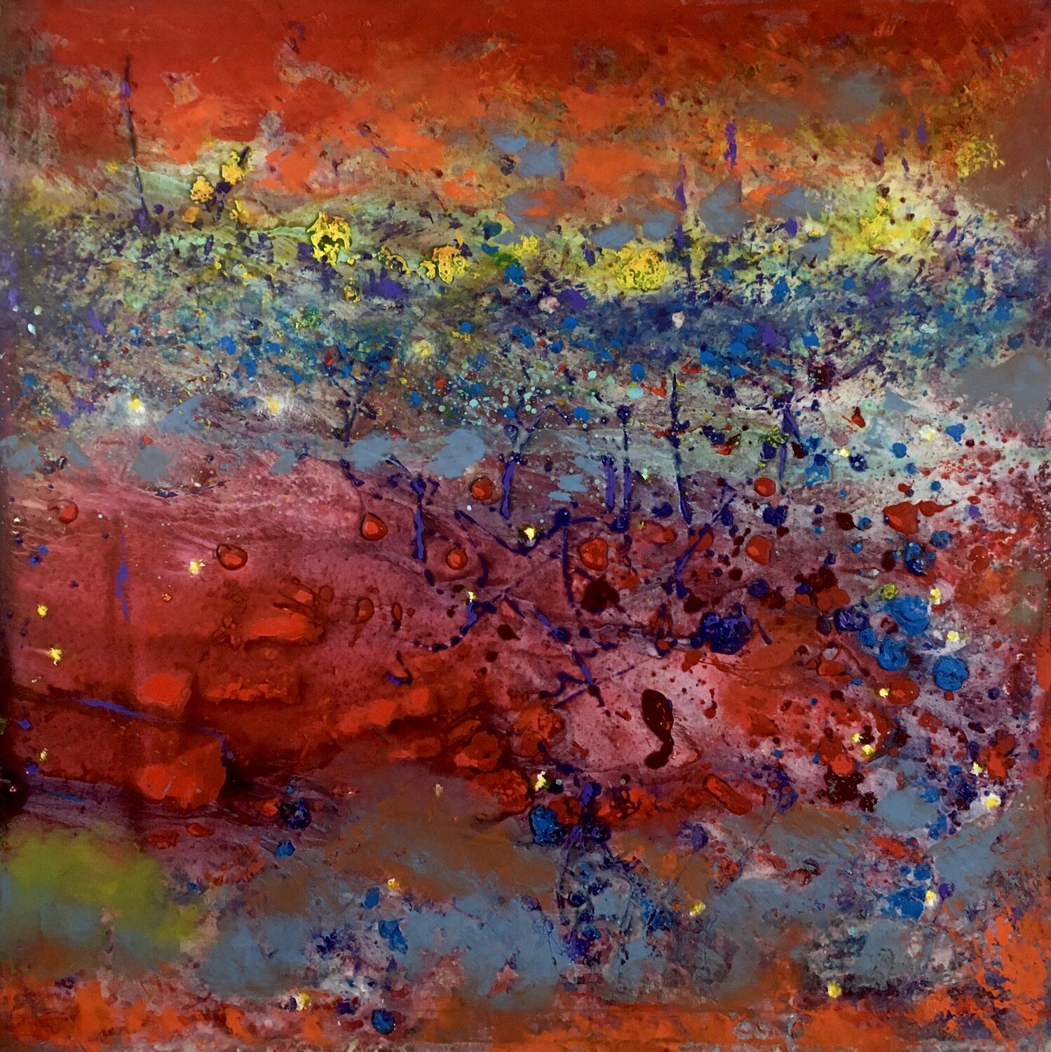 Paesaggio 111 by Antonio Perilli (2018) : Painting Acrylic on Canvas ...