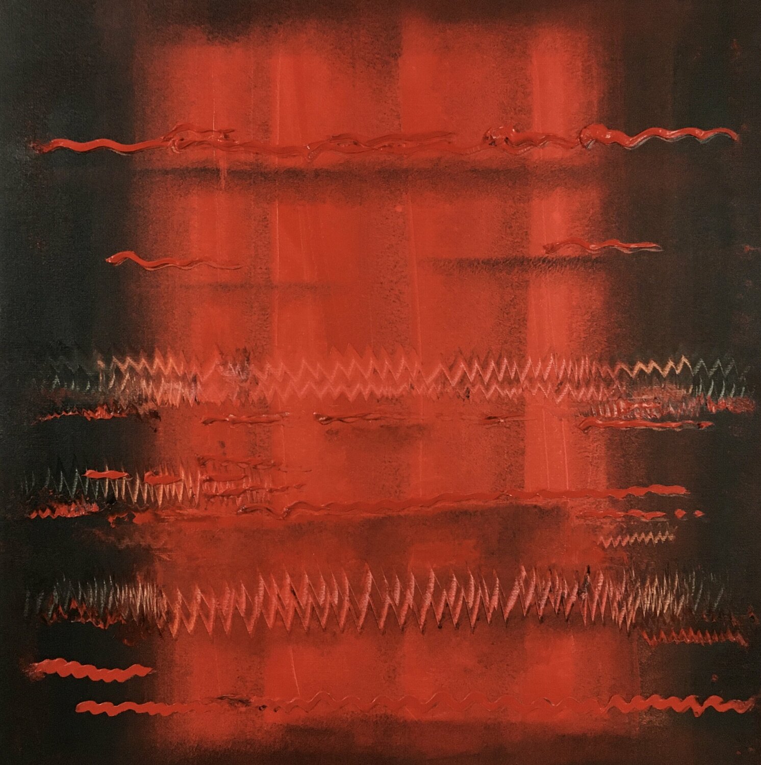 Red 3 by Antonio Perilli (2021) : Painting Oil on Canvas - Singulart