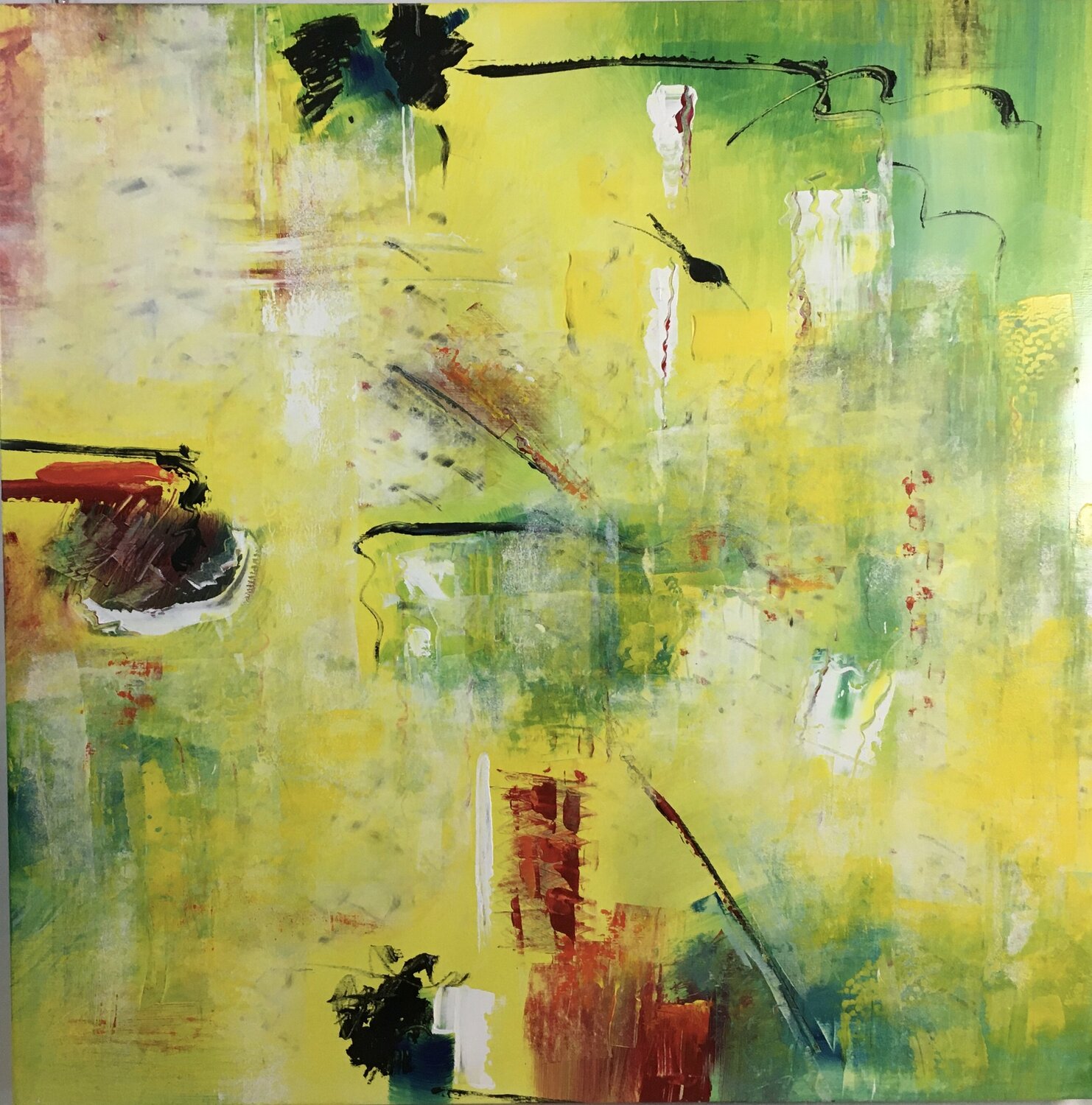 Luce colore energia by Antonio Perilli (2022) : Painting Acrylic on ...