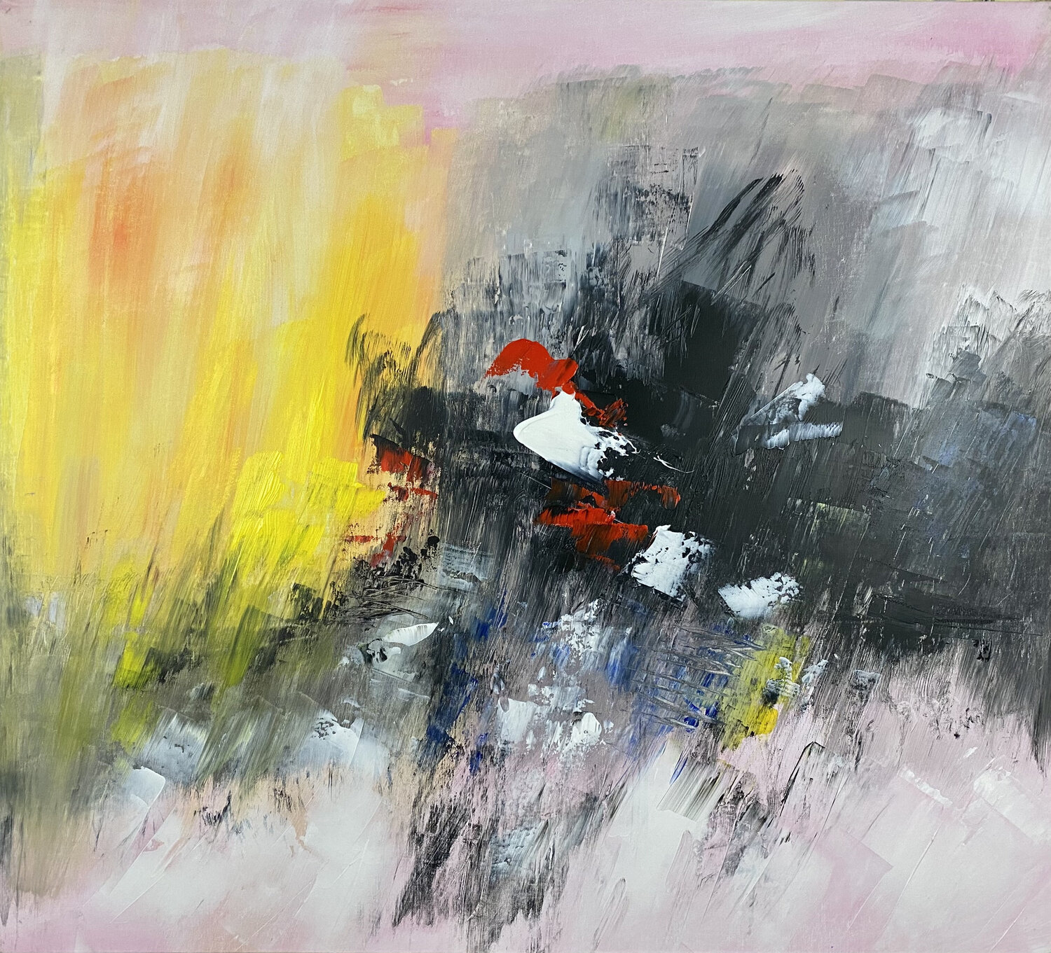 Paesaggio 199 by Antonio Perilli (2022) : Painting Acrylic on Linen ...