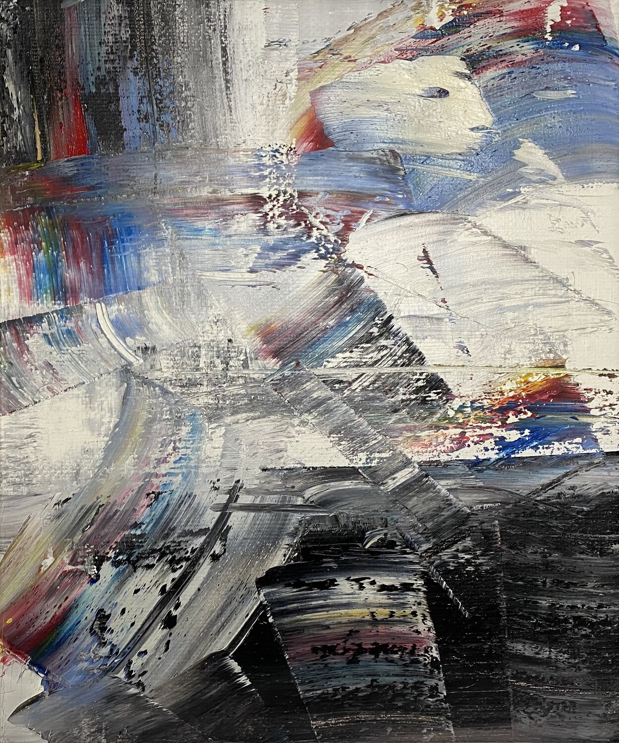 Colore 127 by Antonio Perilli (2020) : Painting Oil on Canvas - Singulart