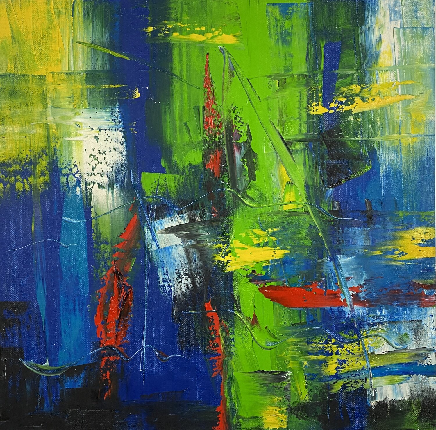 Colore 92 by Antonio Perilli (2018) : Painting Oil on Canvas - Singulart