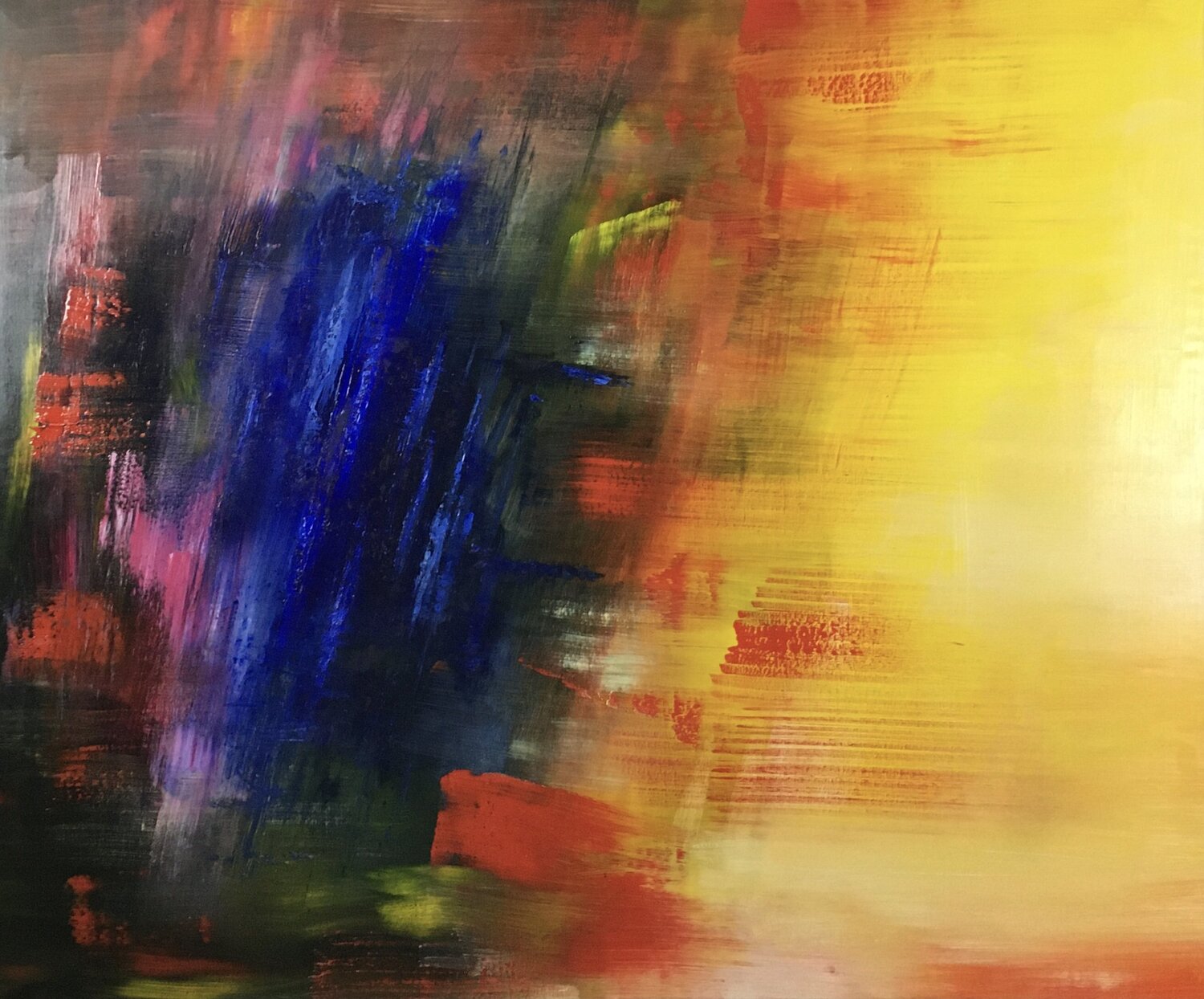 Desiderio di luce e colore 2 by Antonio Perilli (2022) : Painting ...