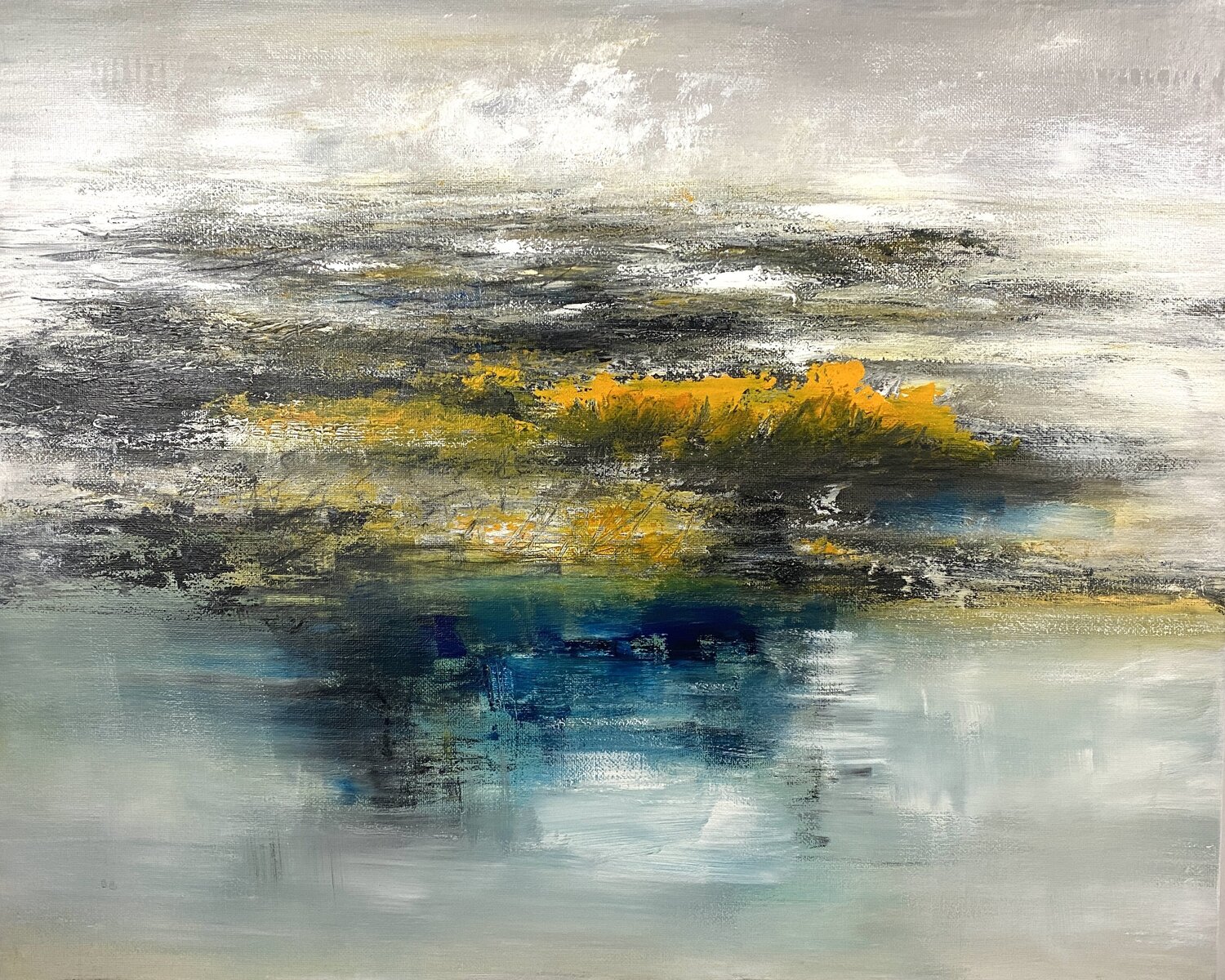 Inverno alle porte by Antonio Perilli (2023) : Painting Acrylic on ...