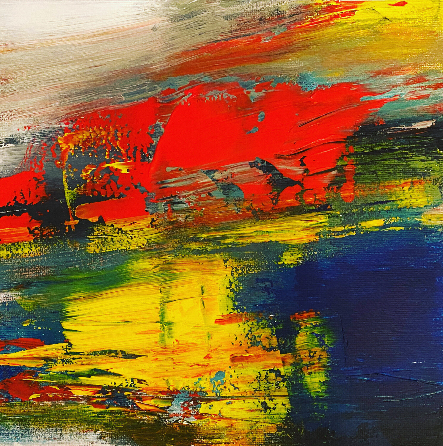 Paesaggio 206 by Antonio Perilli (2023) : Painting Acrylic on Canvas ...